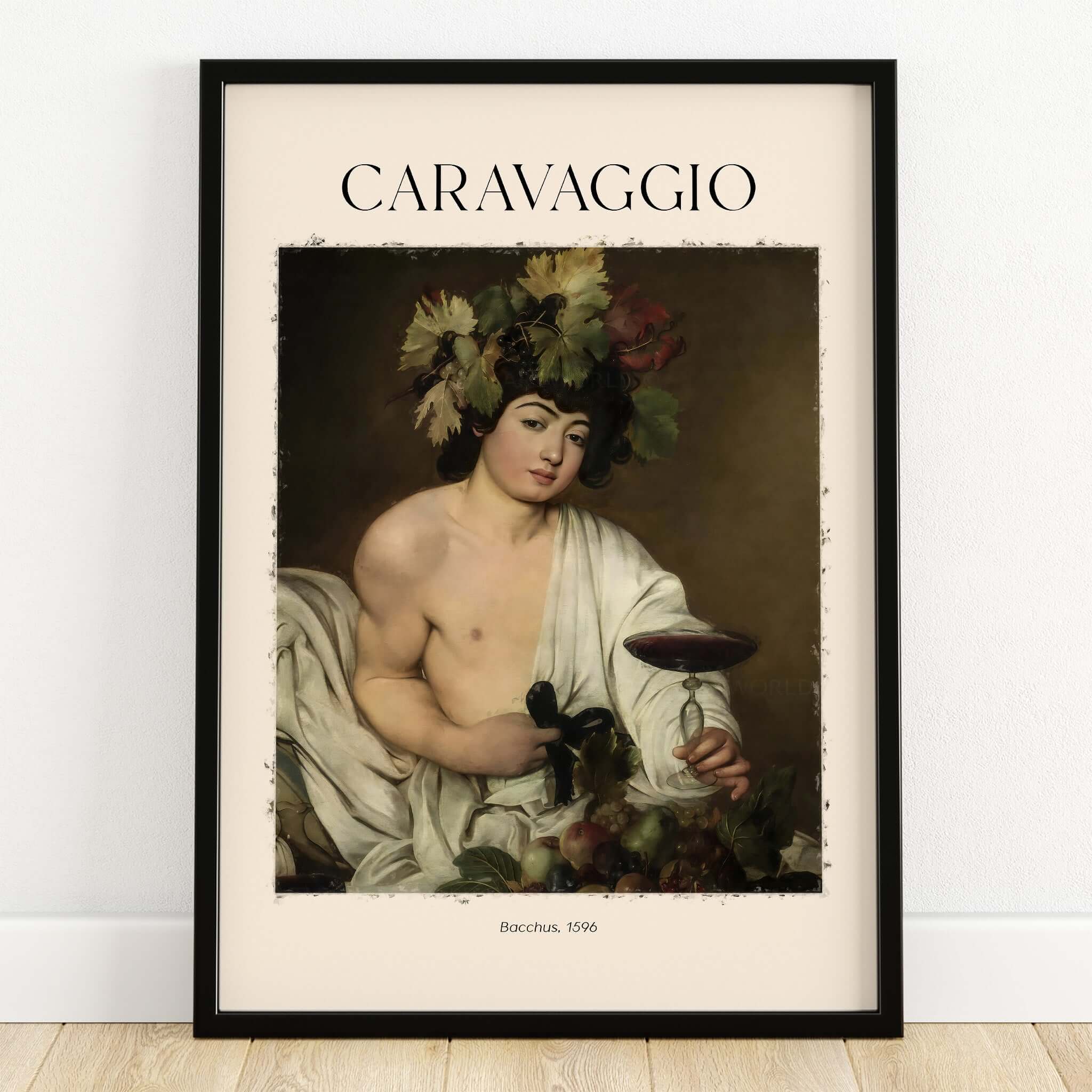 Caravaggio Bacchus Art Print - Baroque Wall Decor – This Art World