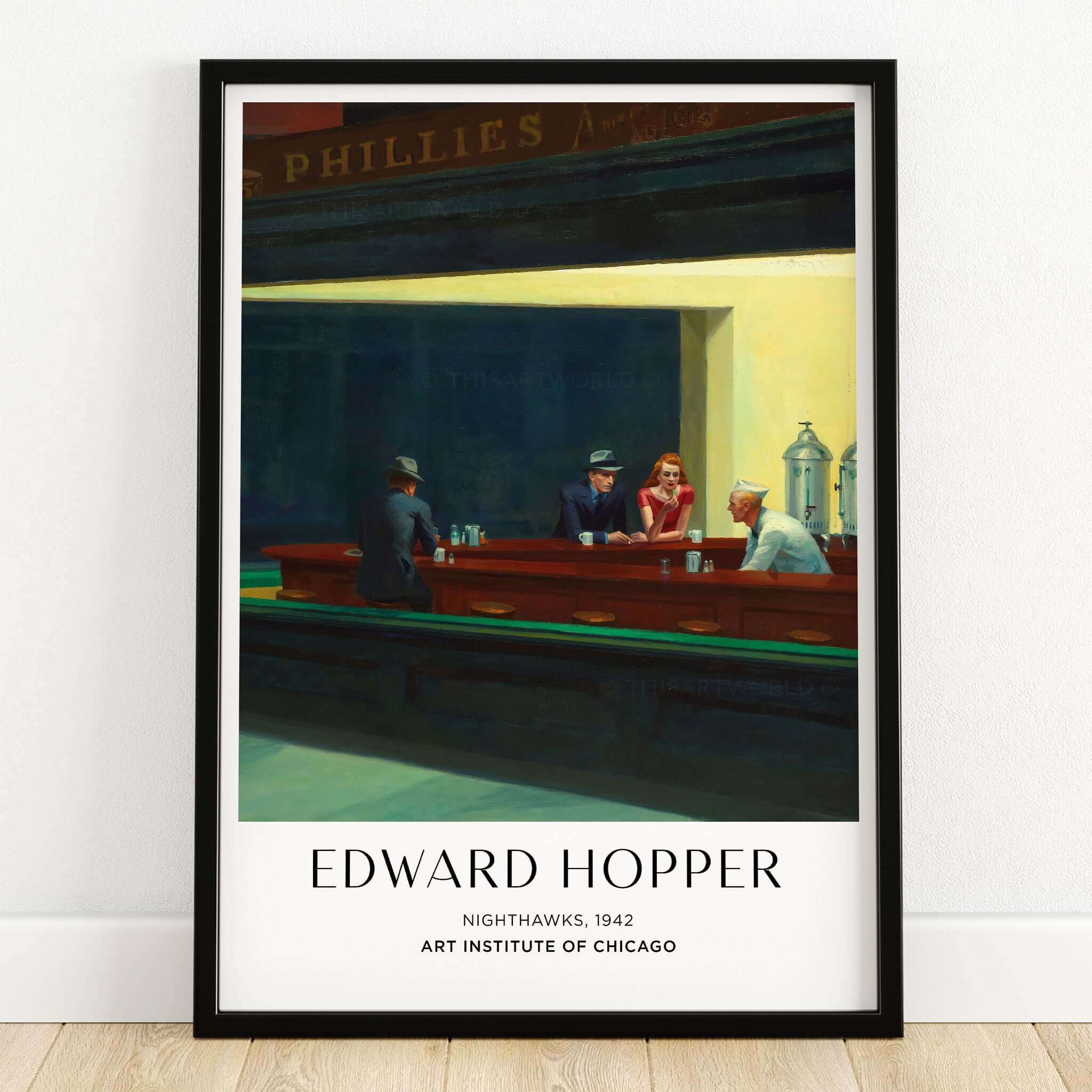 edward hopper diner