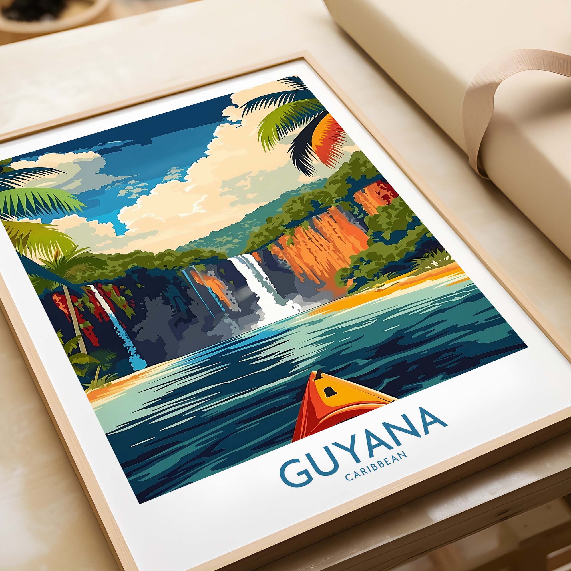Guyana Print - Stunning South America Wall Art – This Art World