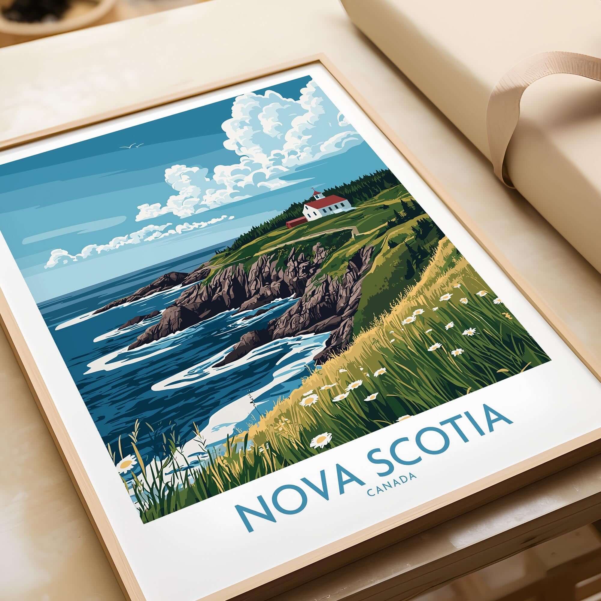 Nova Scotia Poster - Stunning Canadian Landscape Print – This Art World