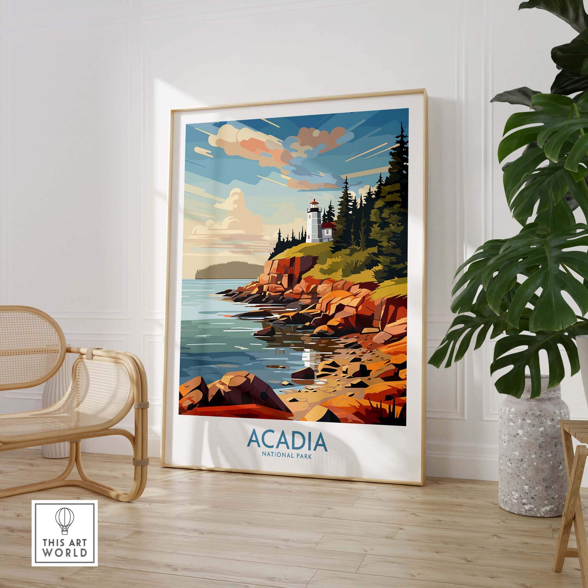 Acadia National Park Art Print exclusive at This Art World