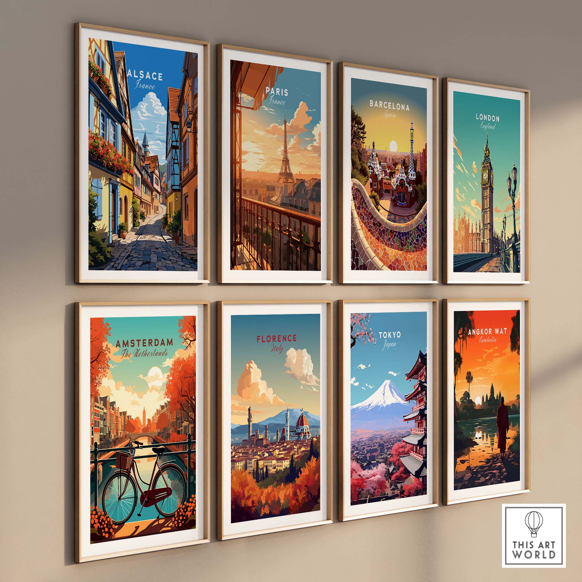 Alsace France Poster exclusive at This Art World