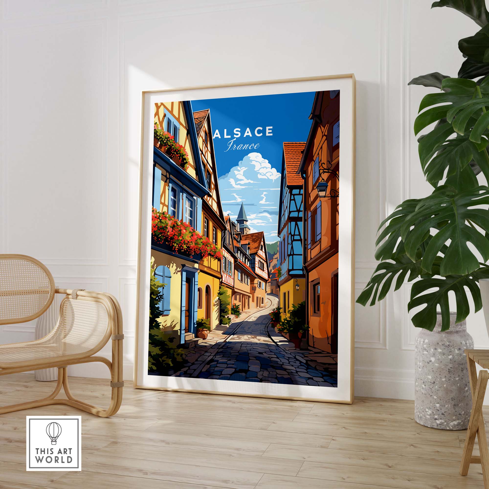 Alsace France Poster exclusive at This Art World