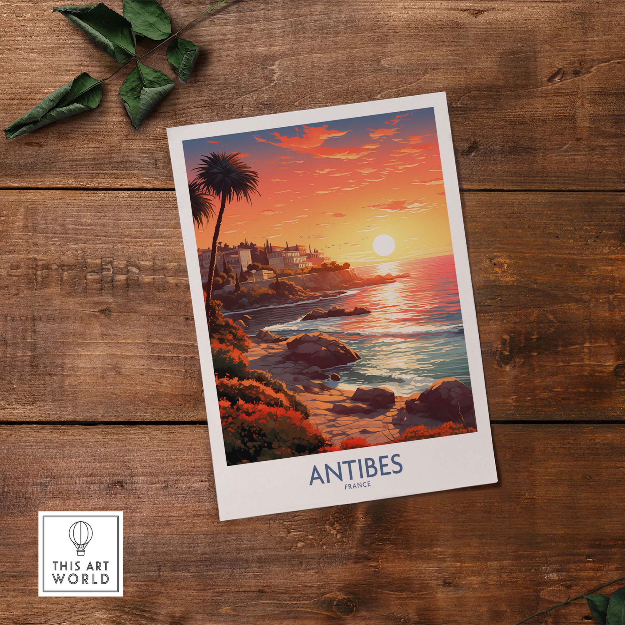 Antibes Poster exclusive at This Art World