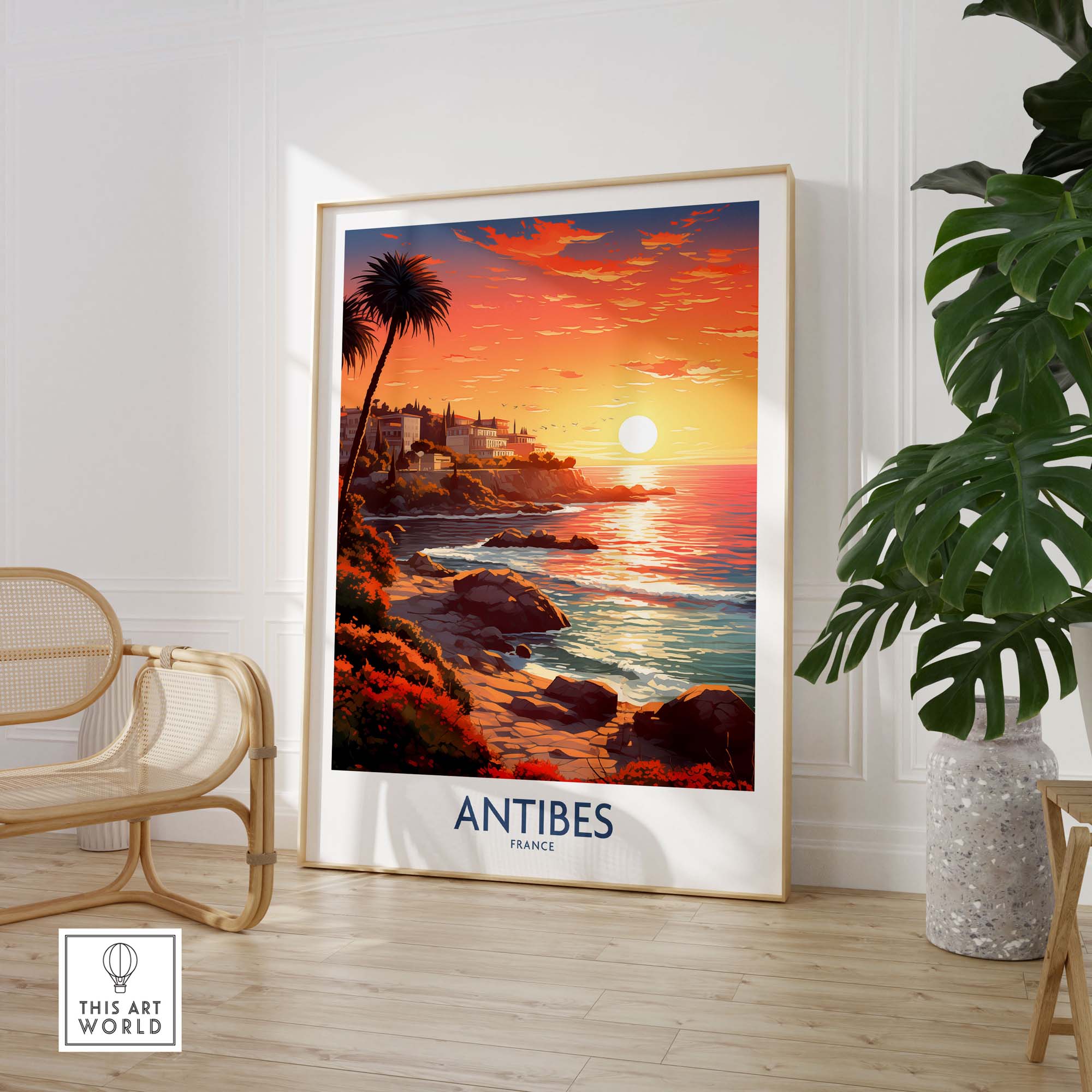 Antibes Poster exclusive at This Art World