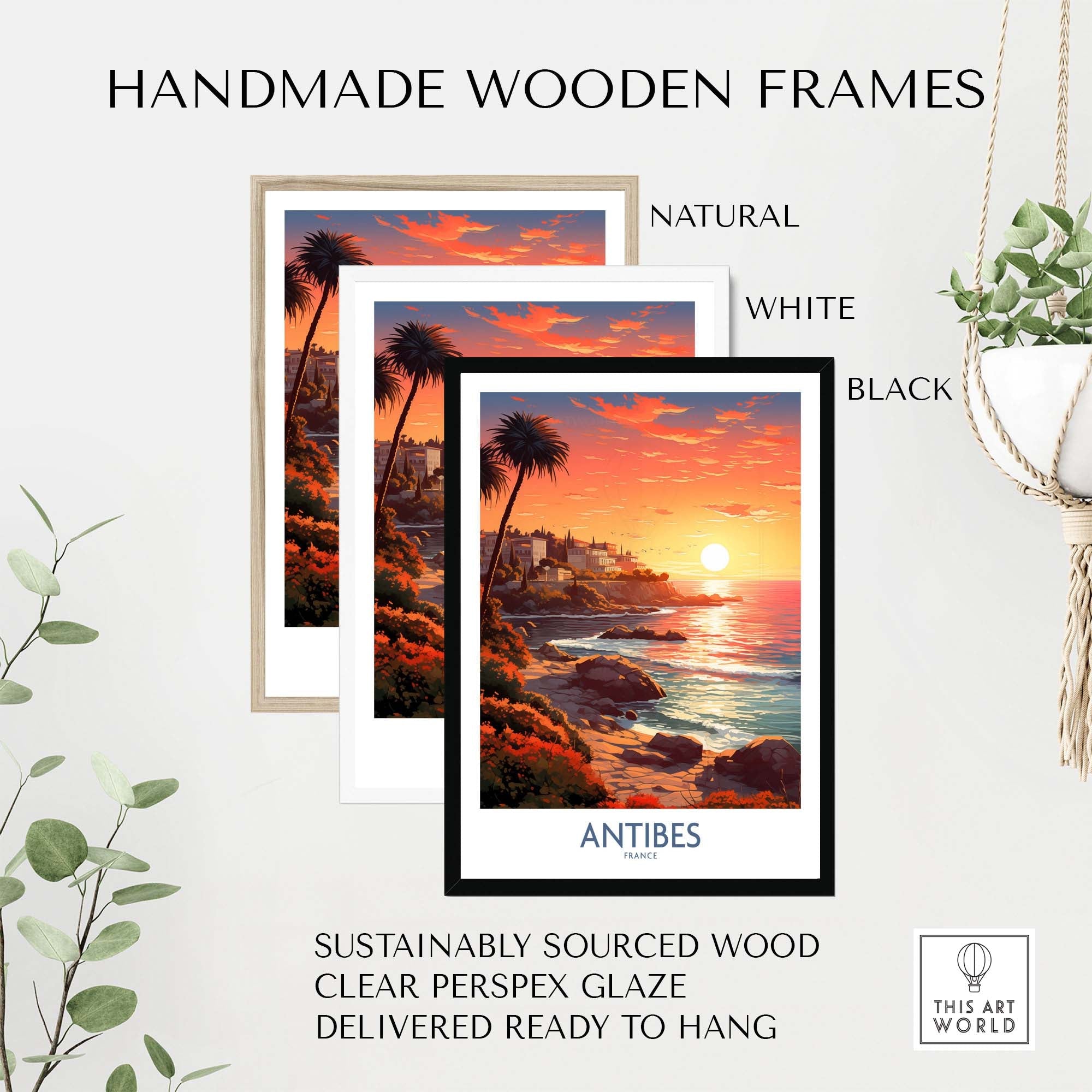 Antibes Poster exclusive at This Art World