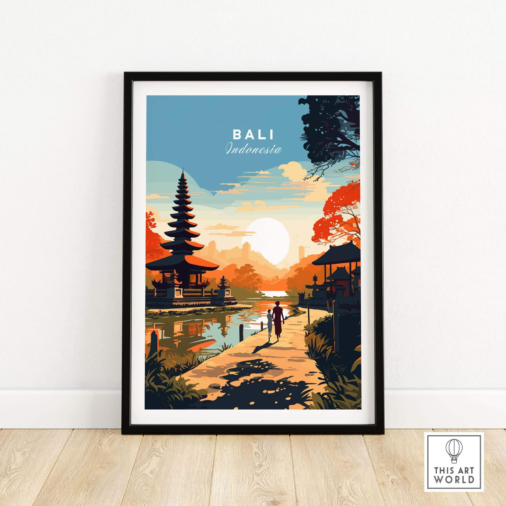 Bali Art Print - Stunning Indonesian Decor – This Art World