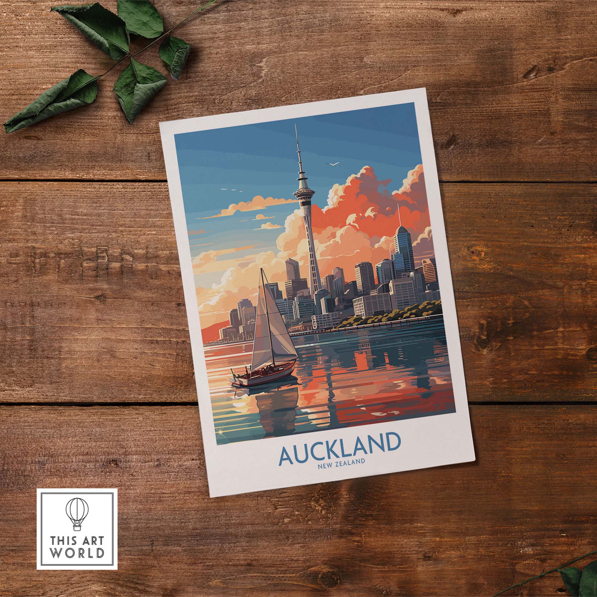 Auckland Poster exclusive at This Art World