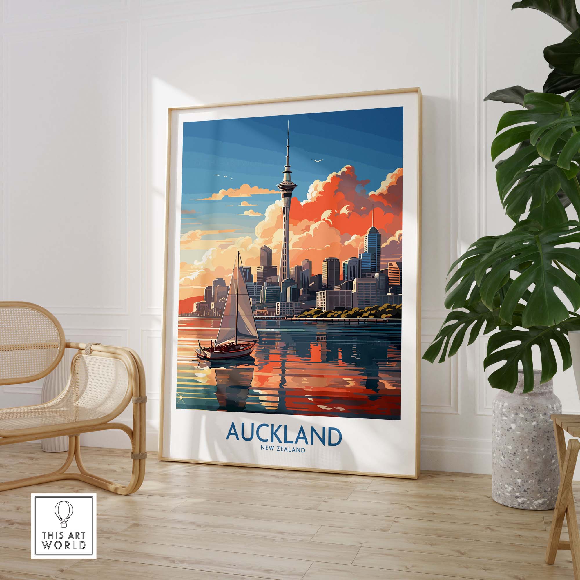 Auckland Poster exclusive at This Art World