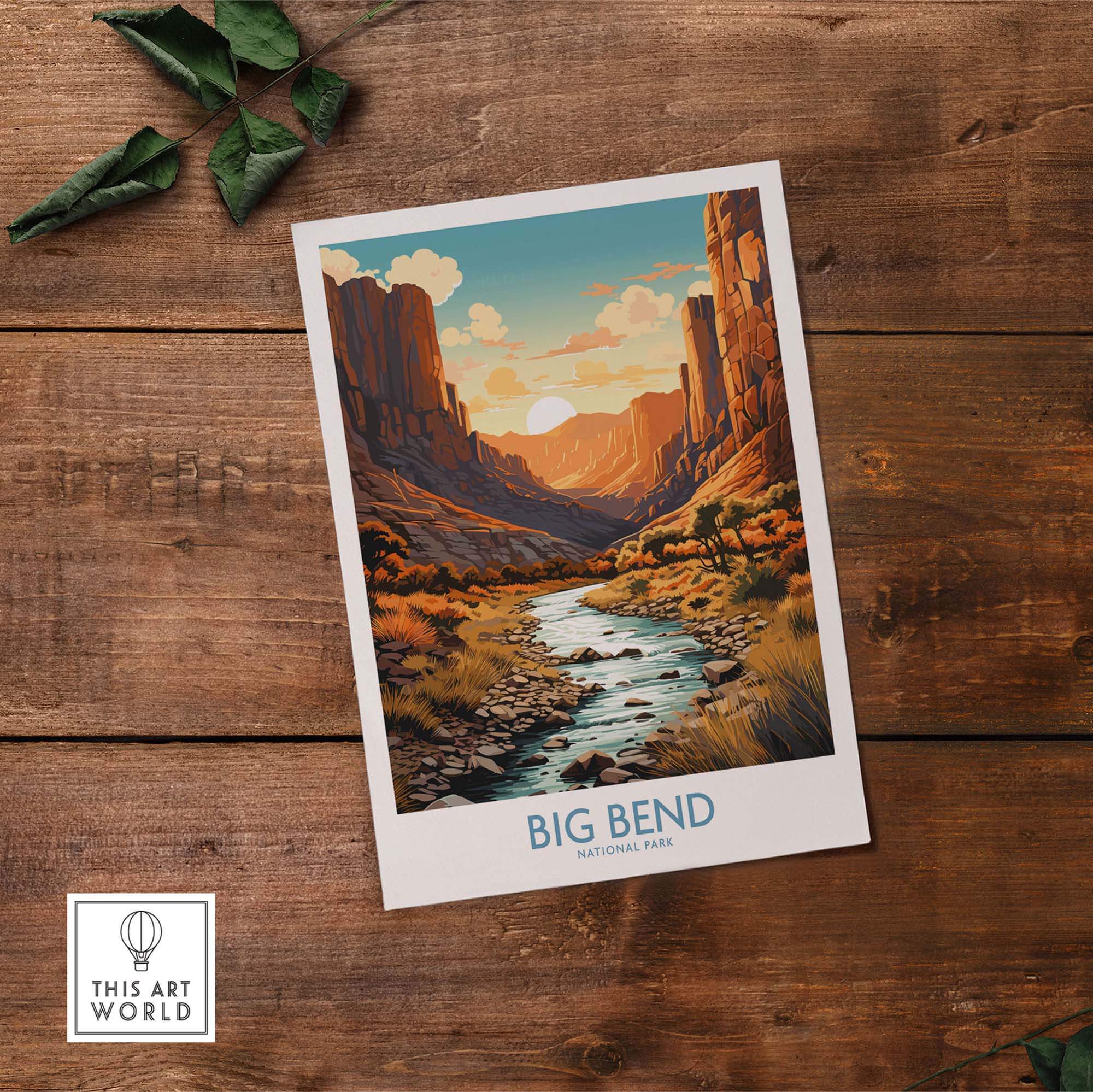 Big Bend Wall Art National Park exclusive at This Art World