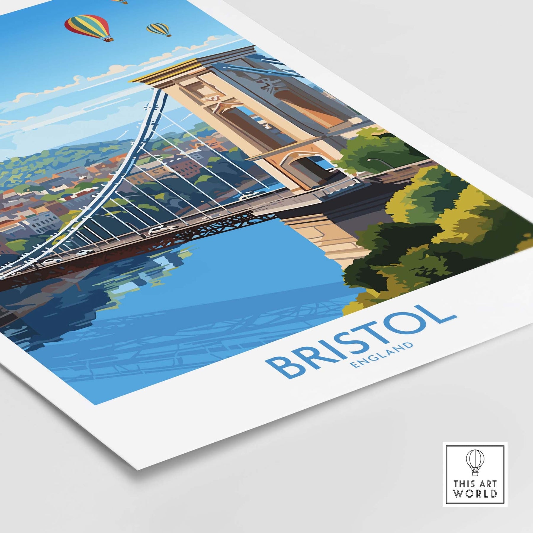 Bristol Art Print - Stunning Travel Wall Decor