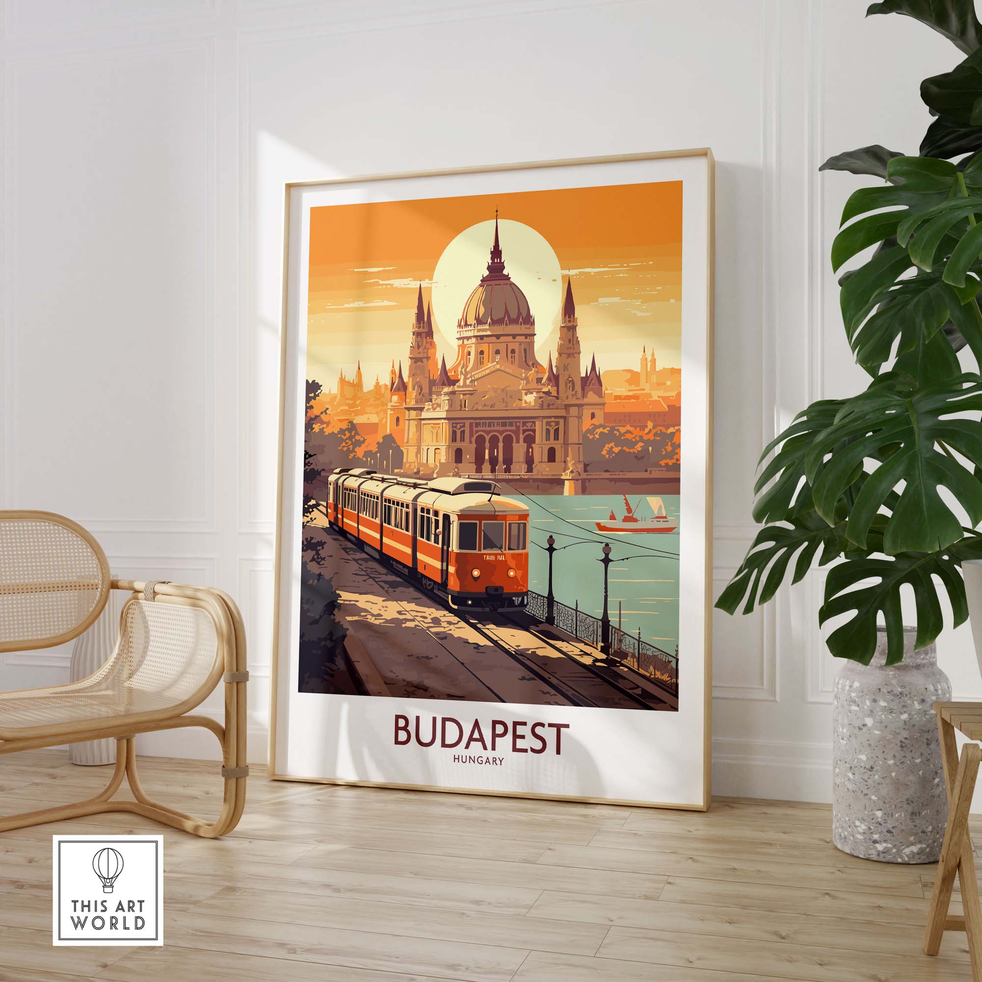Budapest Wall Art Print exclusive at This Art World