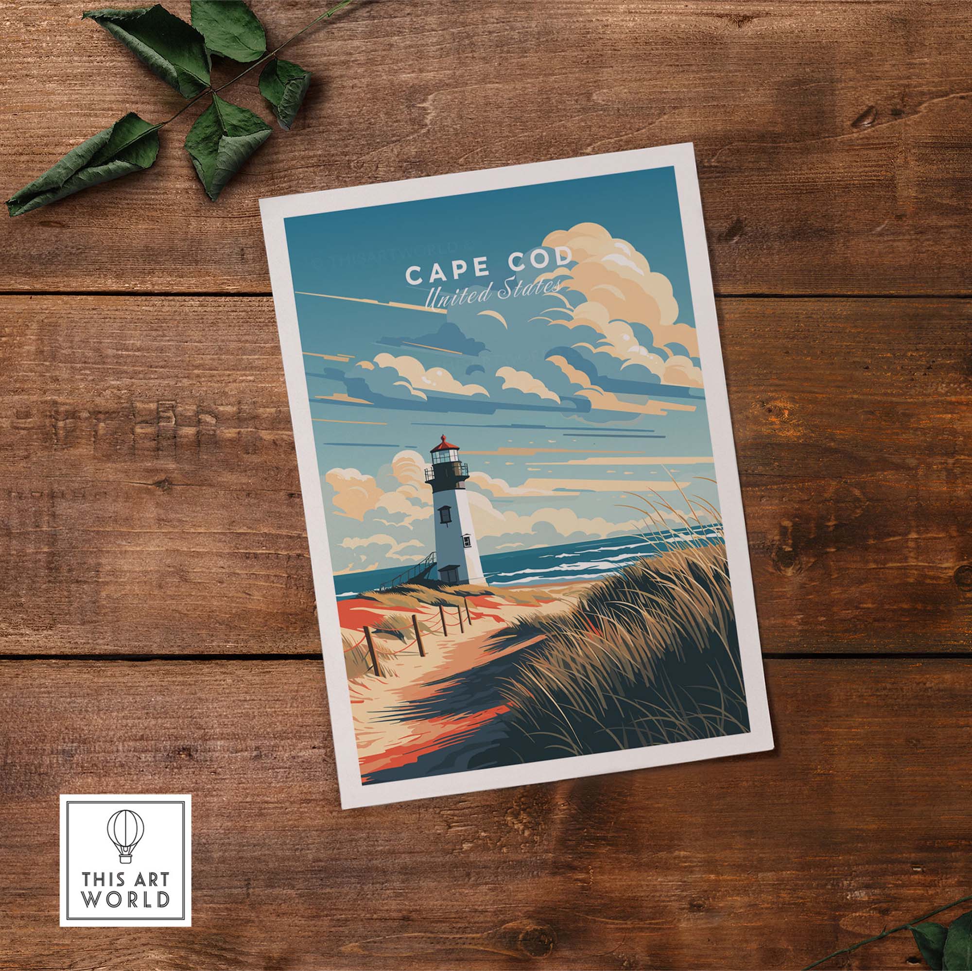 Cape Cod Poster exclusive at This Art World