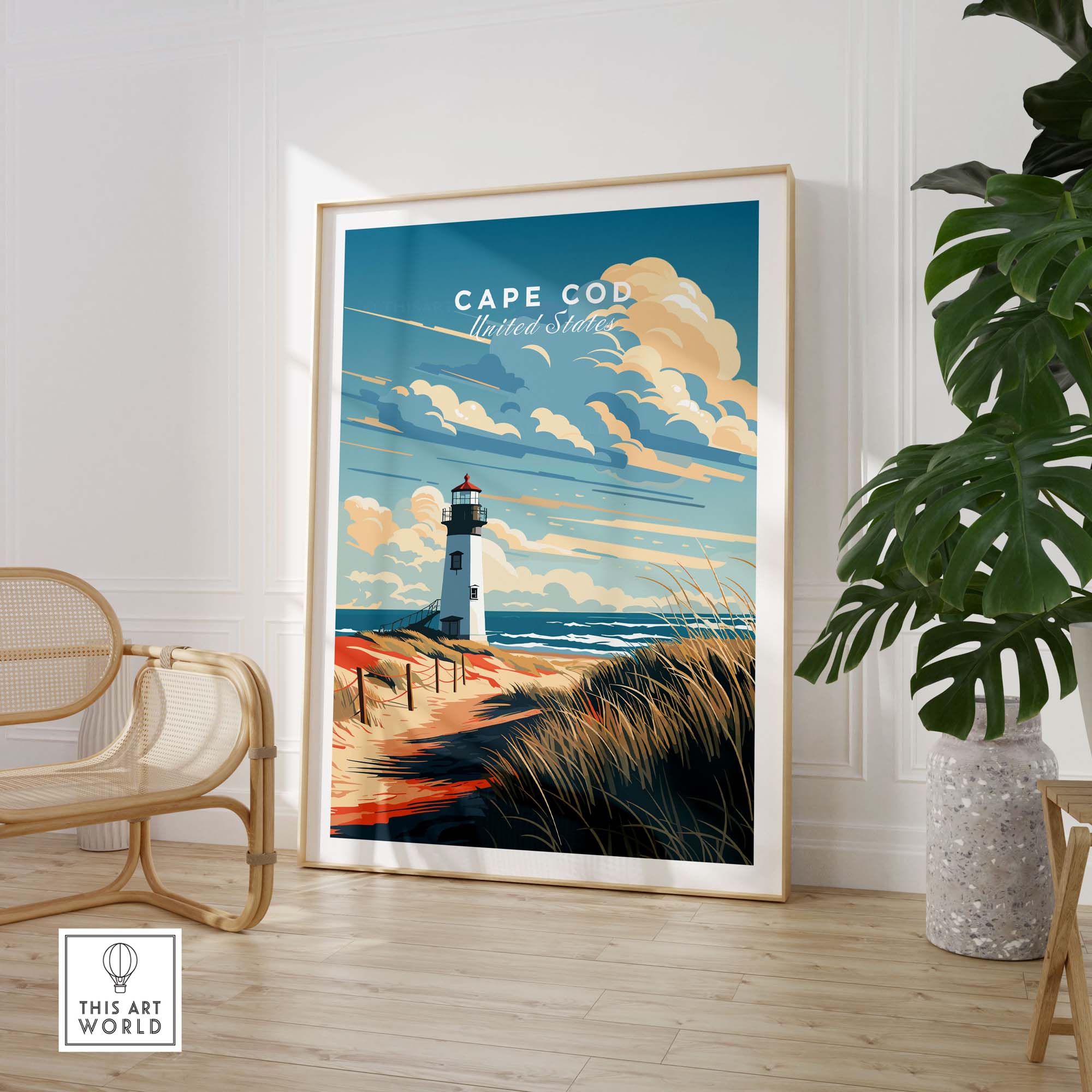 Cape Cod Poster exclusive at This Art World