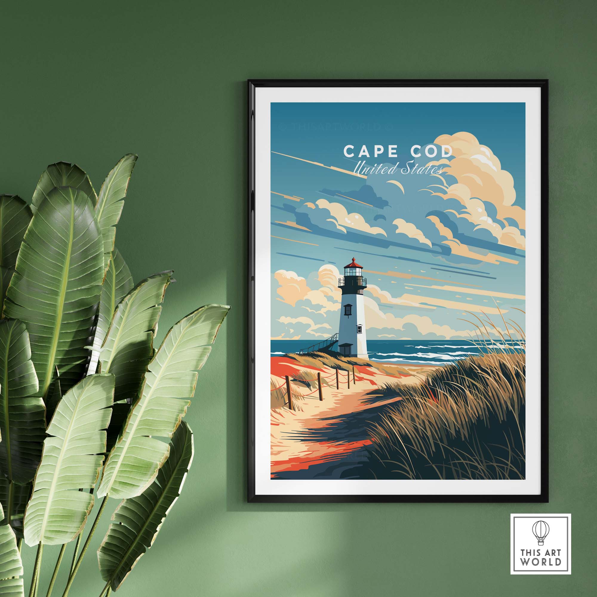 Cape Cod Poster exclusive at This Art World