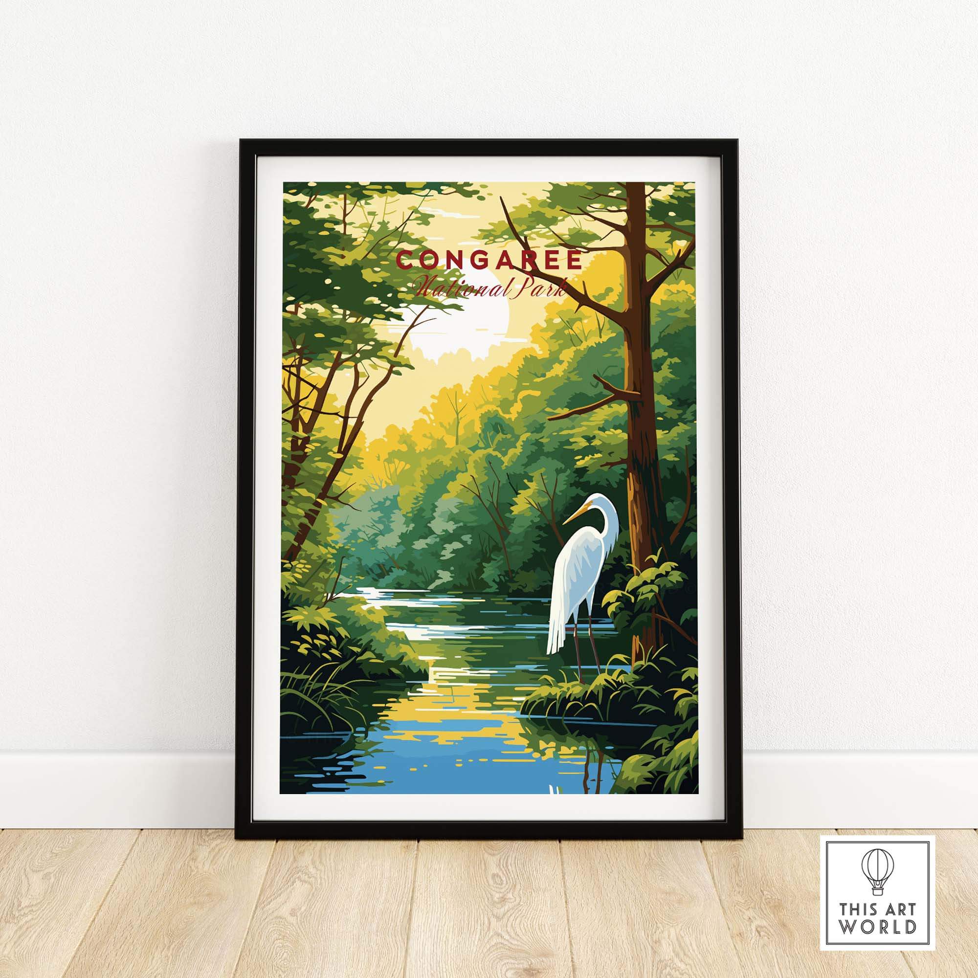 Congaree National Park Print exclusive at This Art World