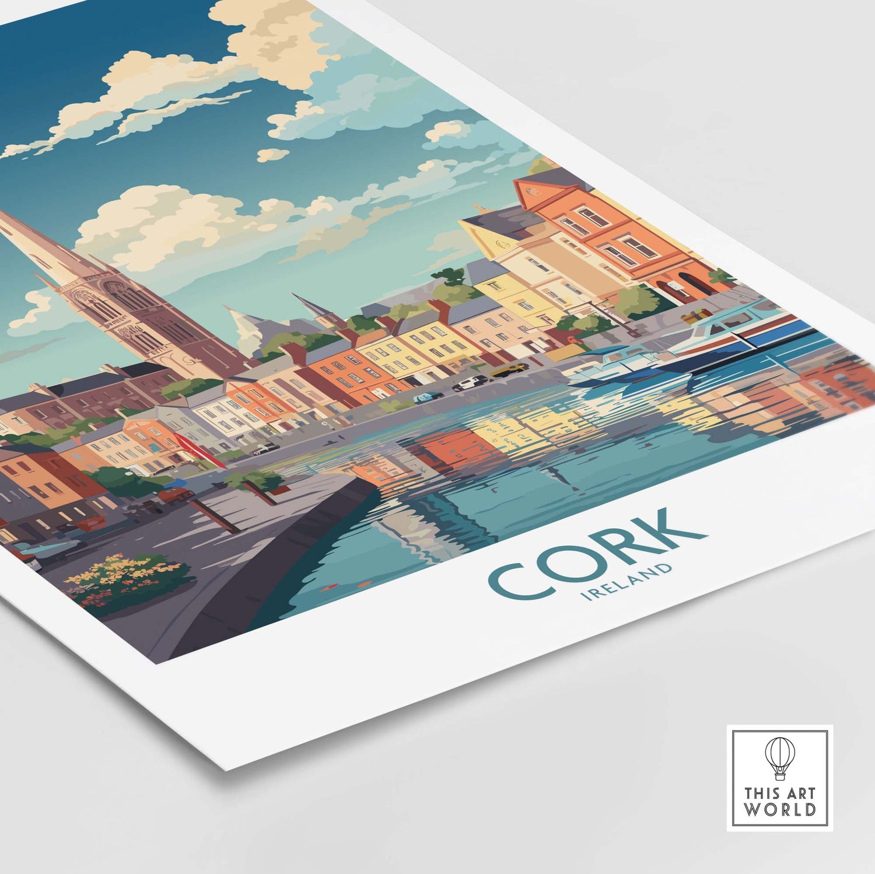 Cork Ireland Poster - Stunning Travel Print