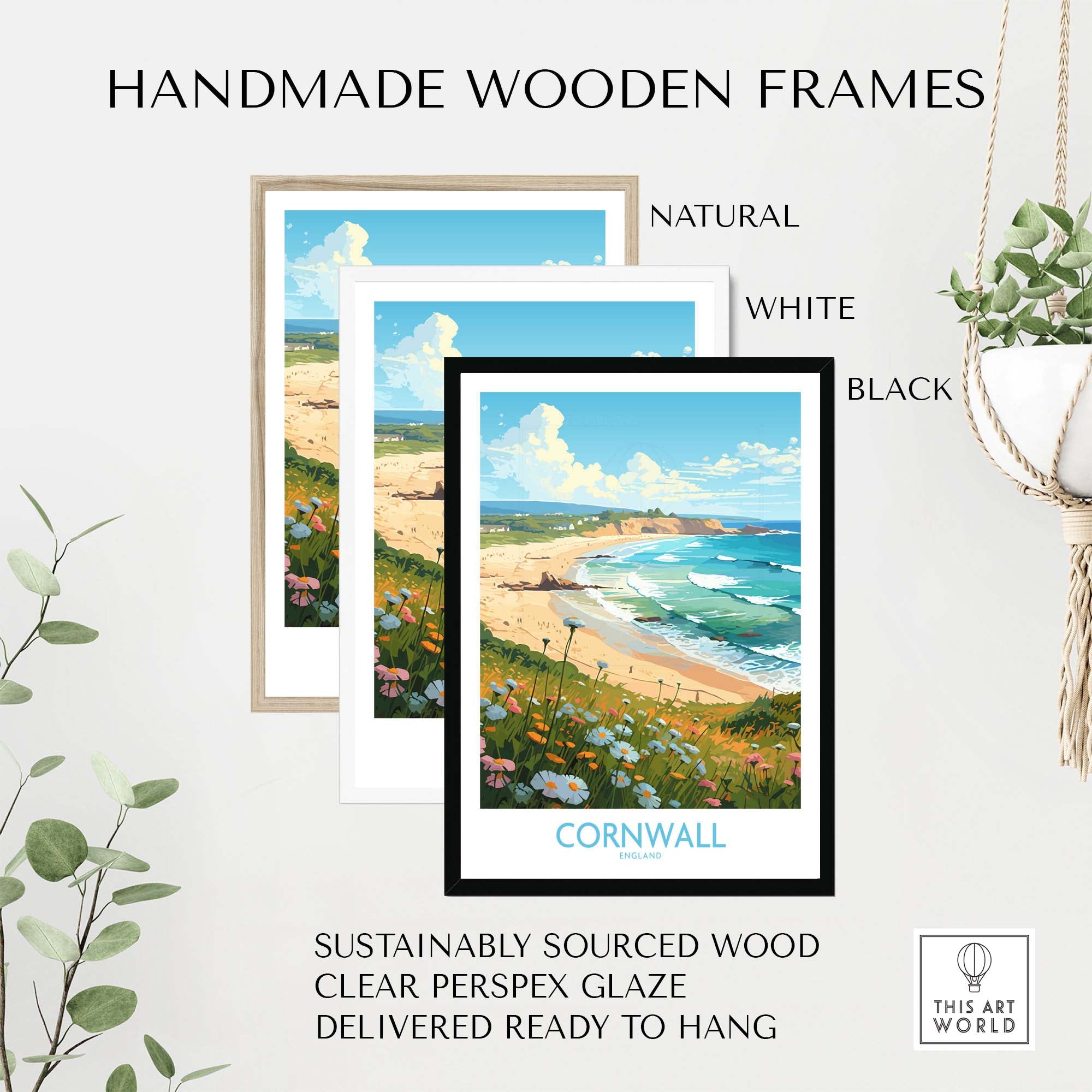 Cornwall Wall Art | Modern Style exclusive at This Art World