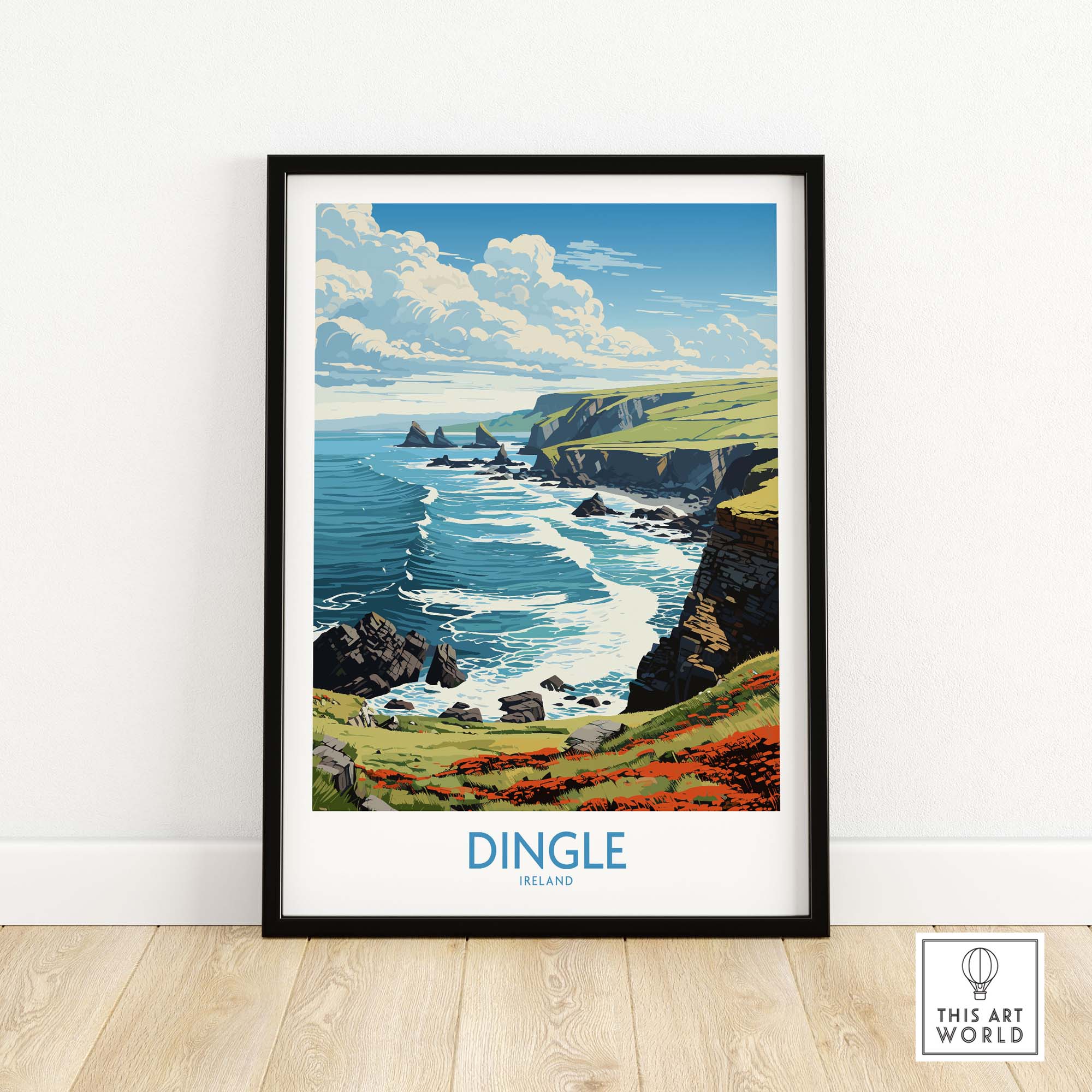 Dingle Poster - Stunning Irish Landscape Print – This Art World