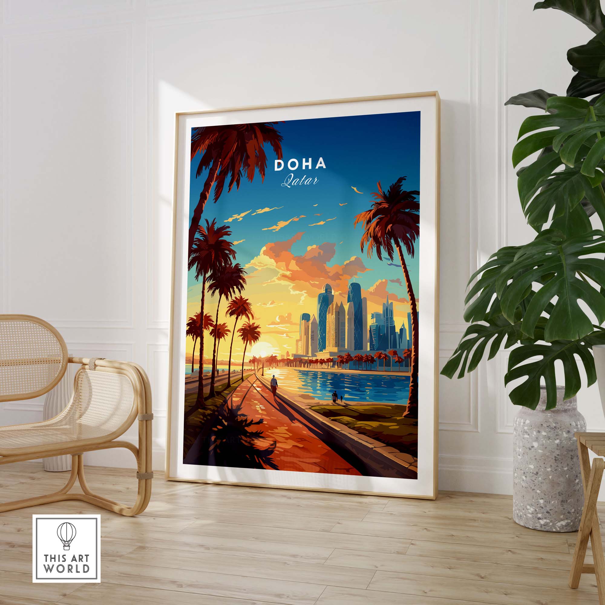 Doha Poster exclusive at This Art World