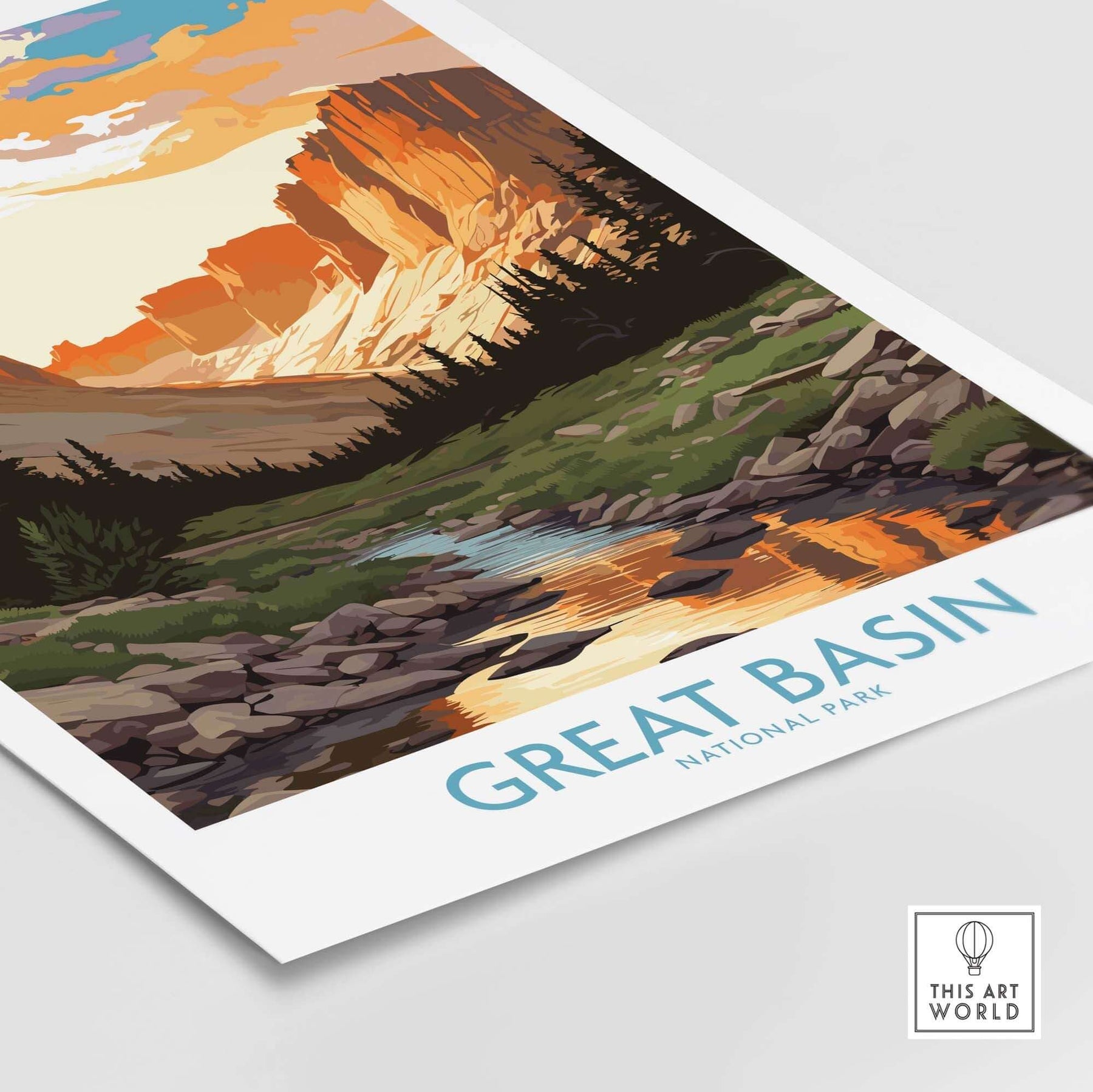 Great Basin Poster - Capture Nature's Beauty – This Art World