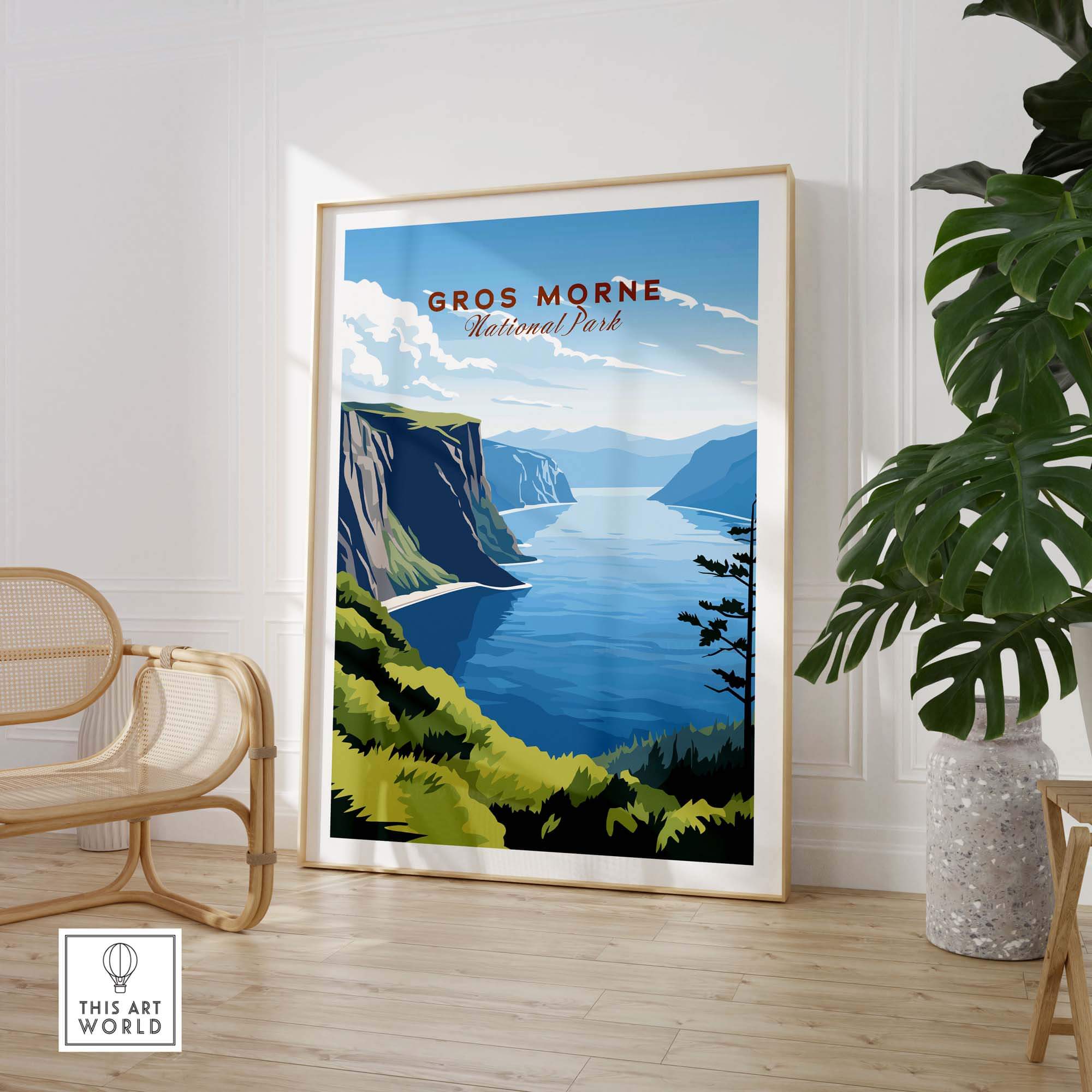 Gros Morne Poster National Park exclusive at This Art World