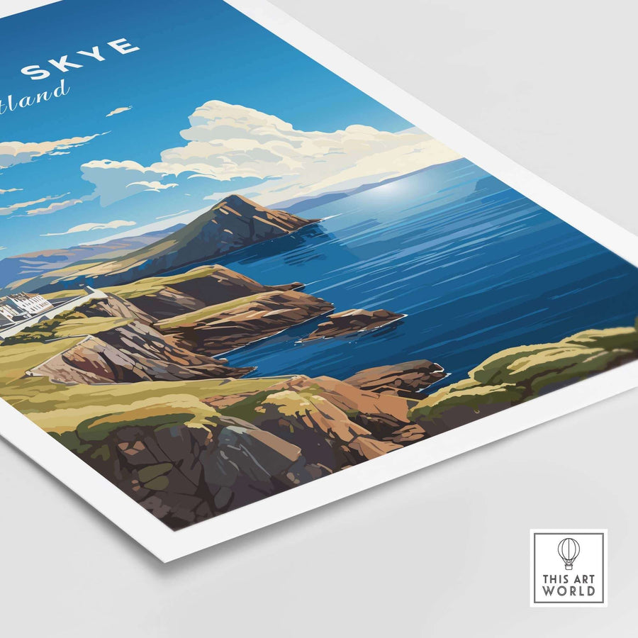 Isle of Skye Poster - Stunning Scotland Art Print
