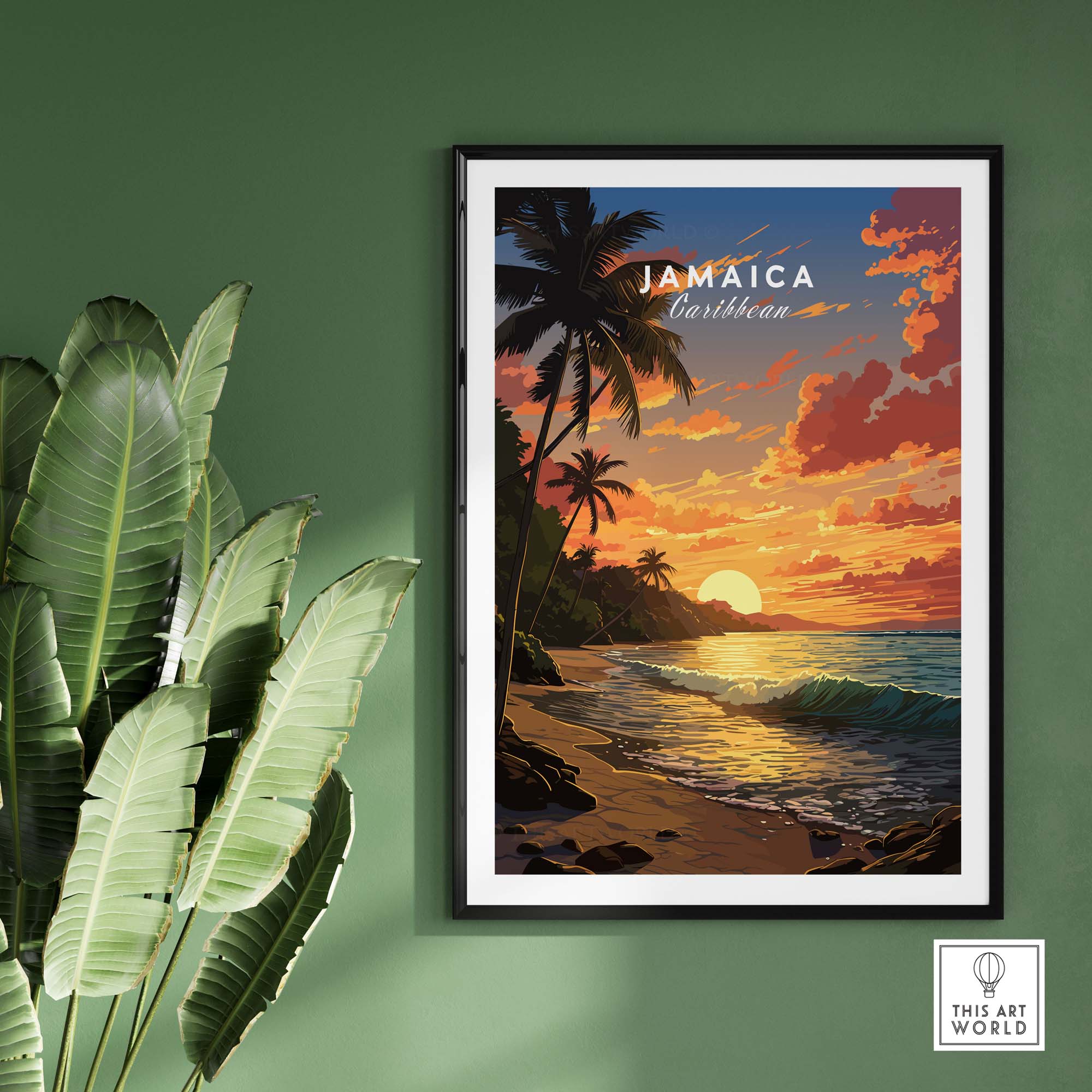 Jamaica Art Print exclusive at This Art World
