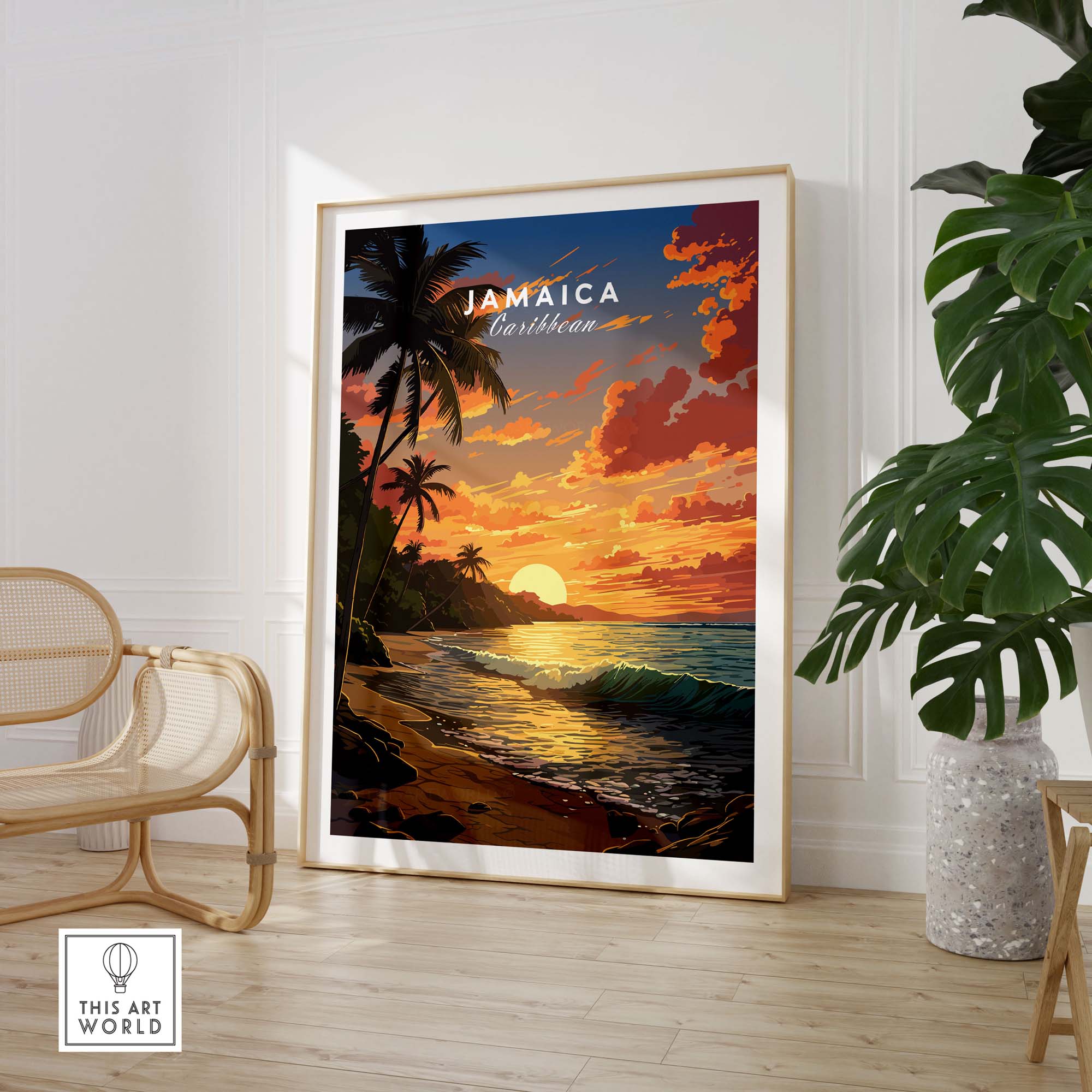 Jamaica Art Print exclusive at This Art World