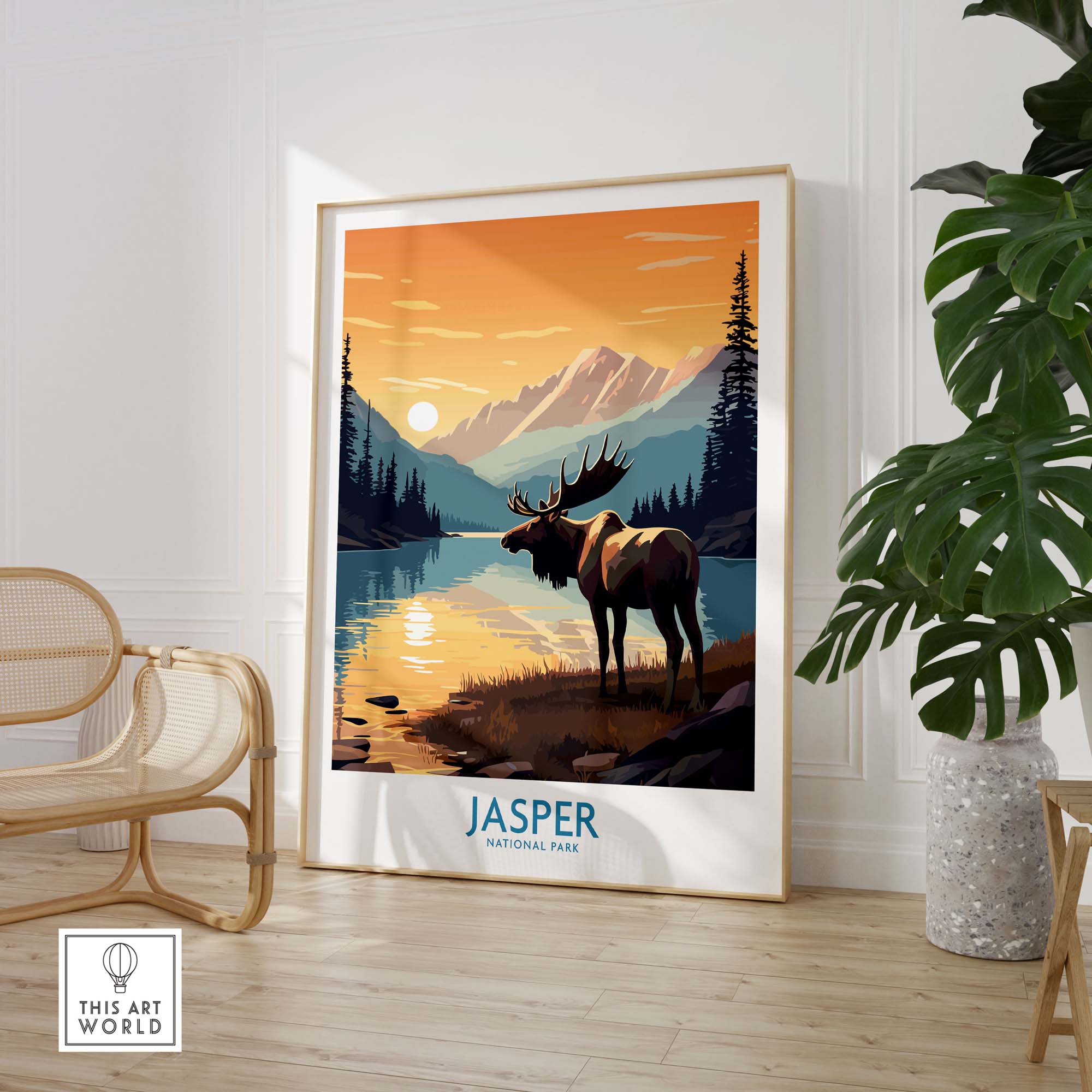 Jasper National Park Wall Art exclusive at This Art World