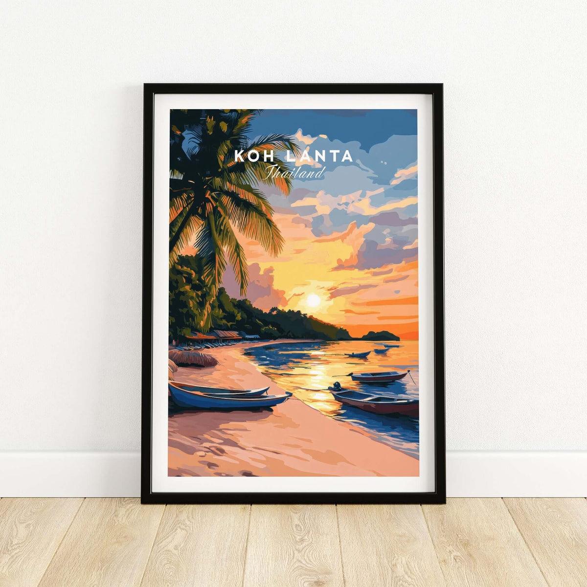 Koh Lanta Travel Print - Escape to Paradise – This Art World
