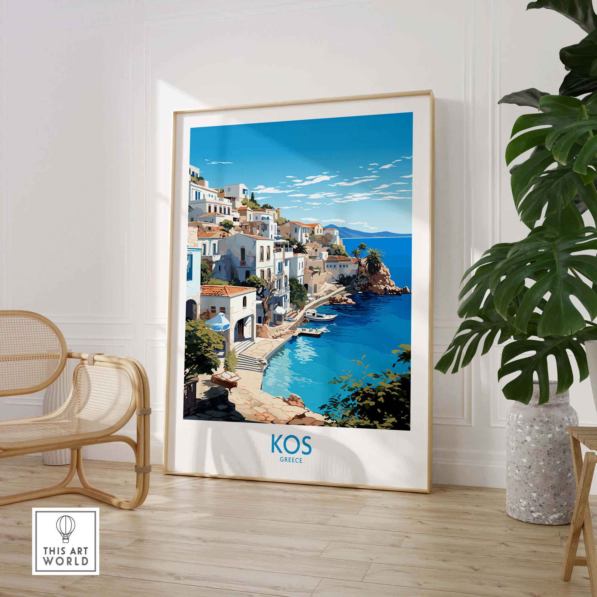 Kos Greece Poster exclusive at This Art World