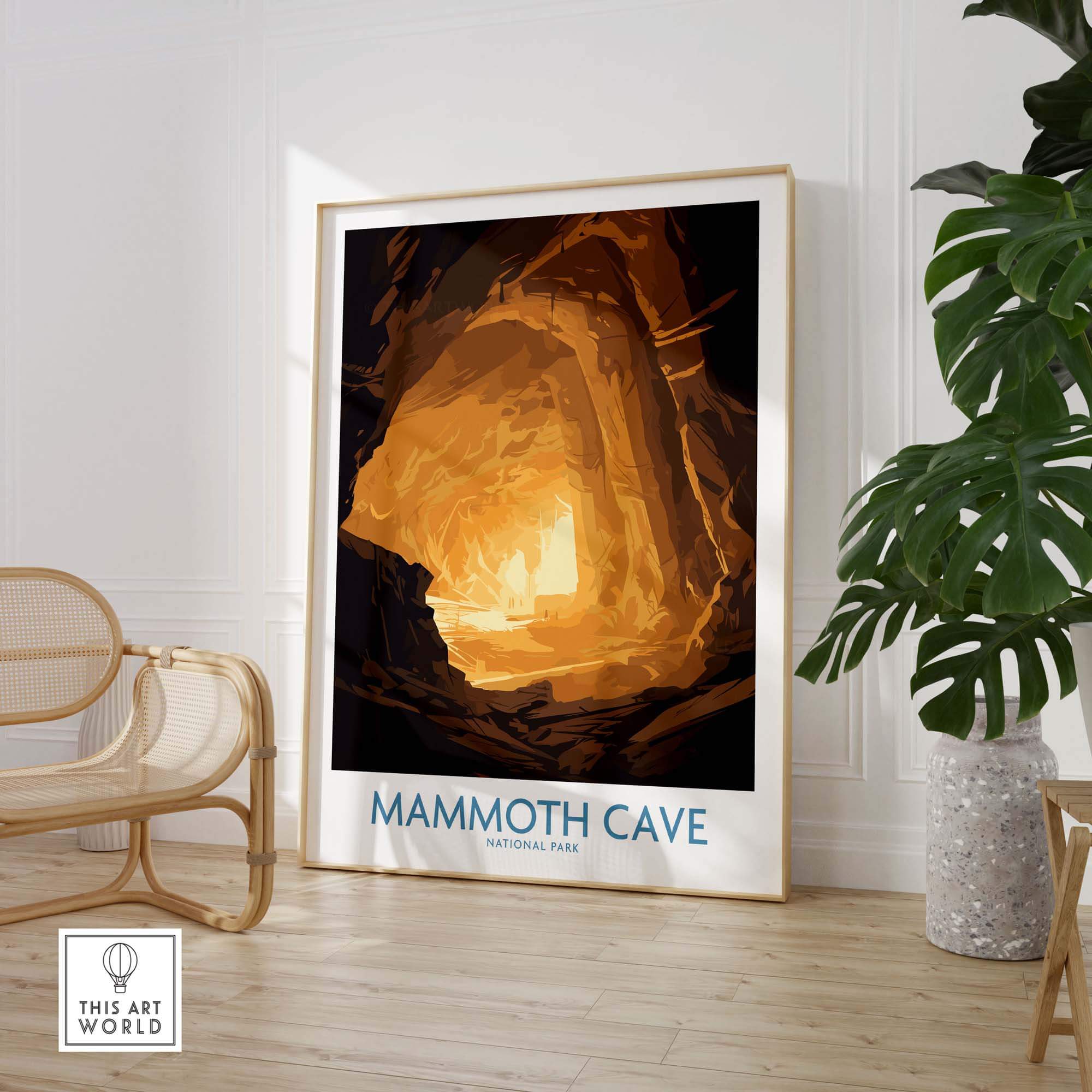 Mammoth Cave Print - National Park Wall Art