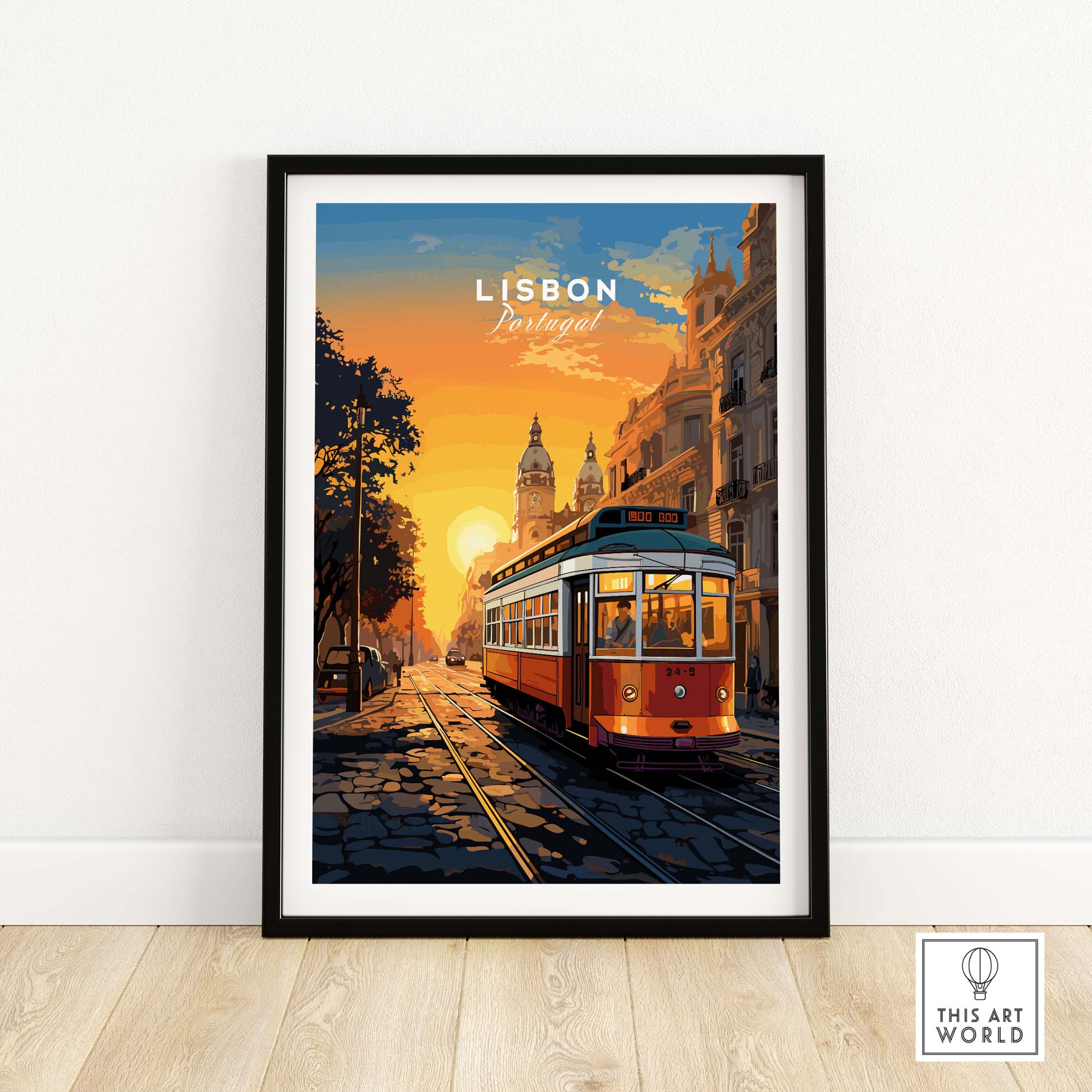 Lisbon Wall Art - Capture Portugal's Charm – This Art World