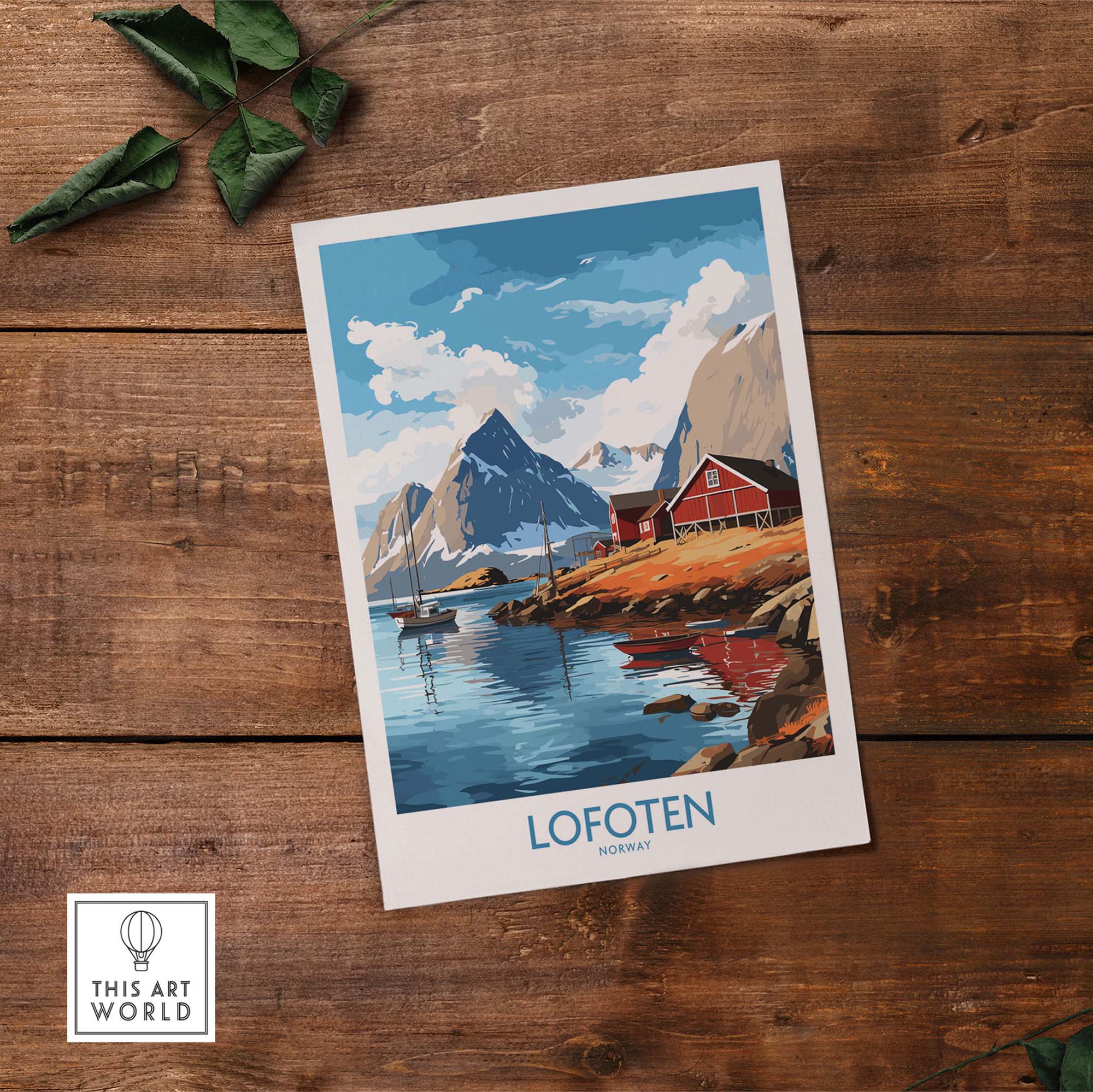 Lofoten Islands Print exclusive at This Art World
