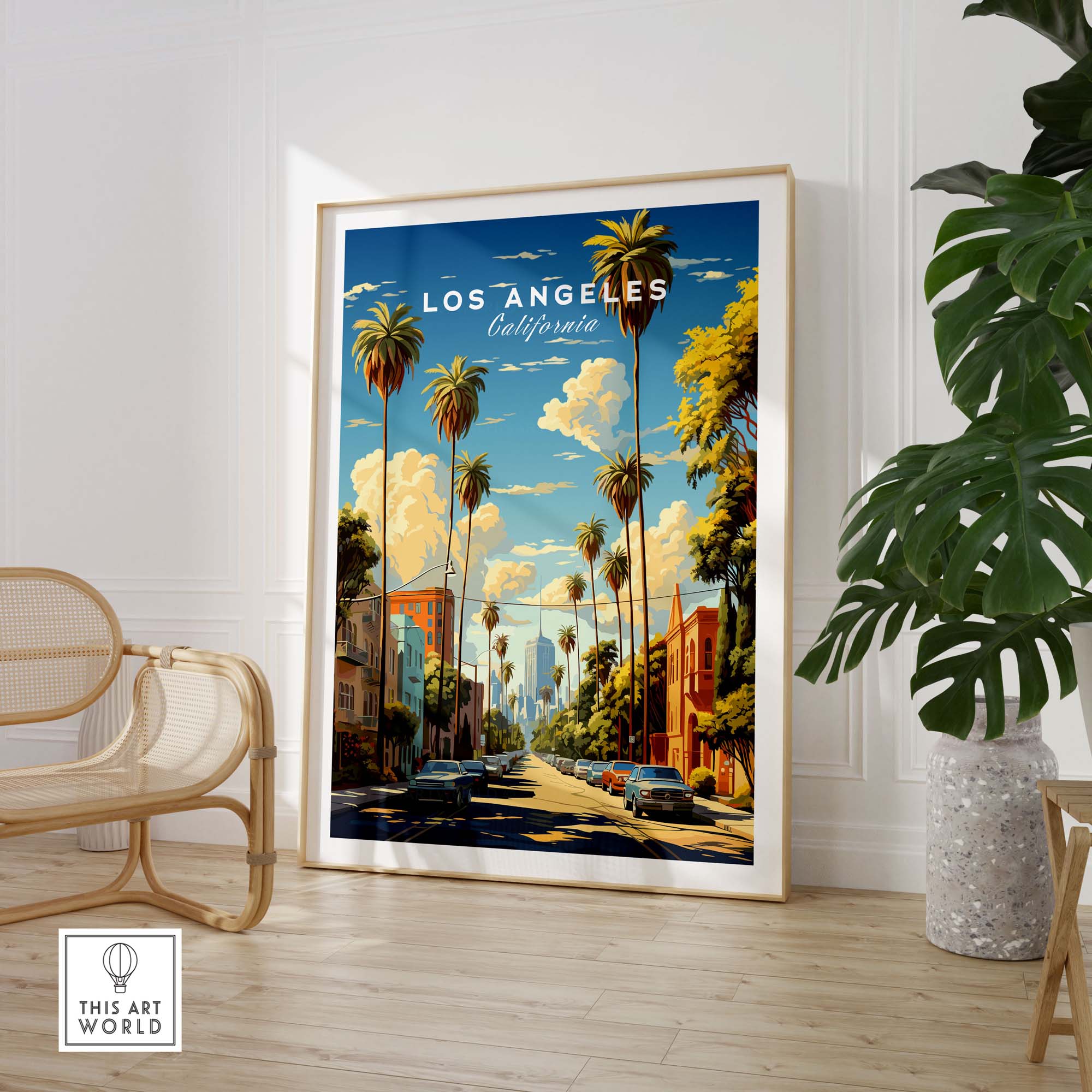 Los Angeles Poster exclusive at This Art World