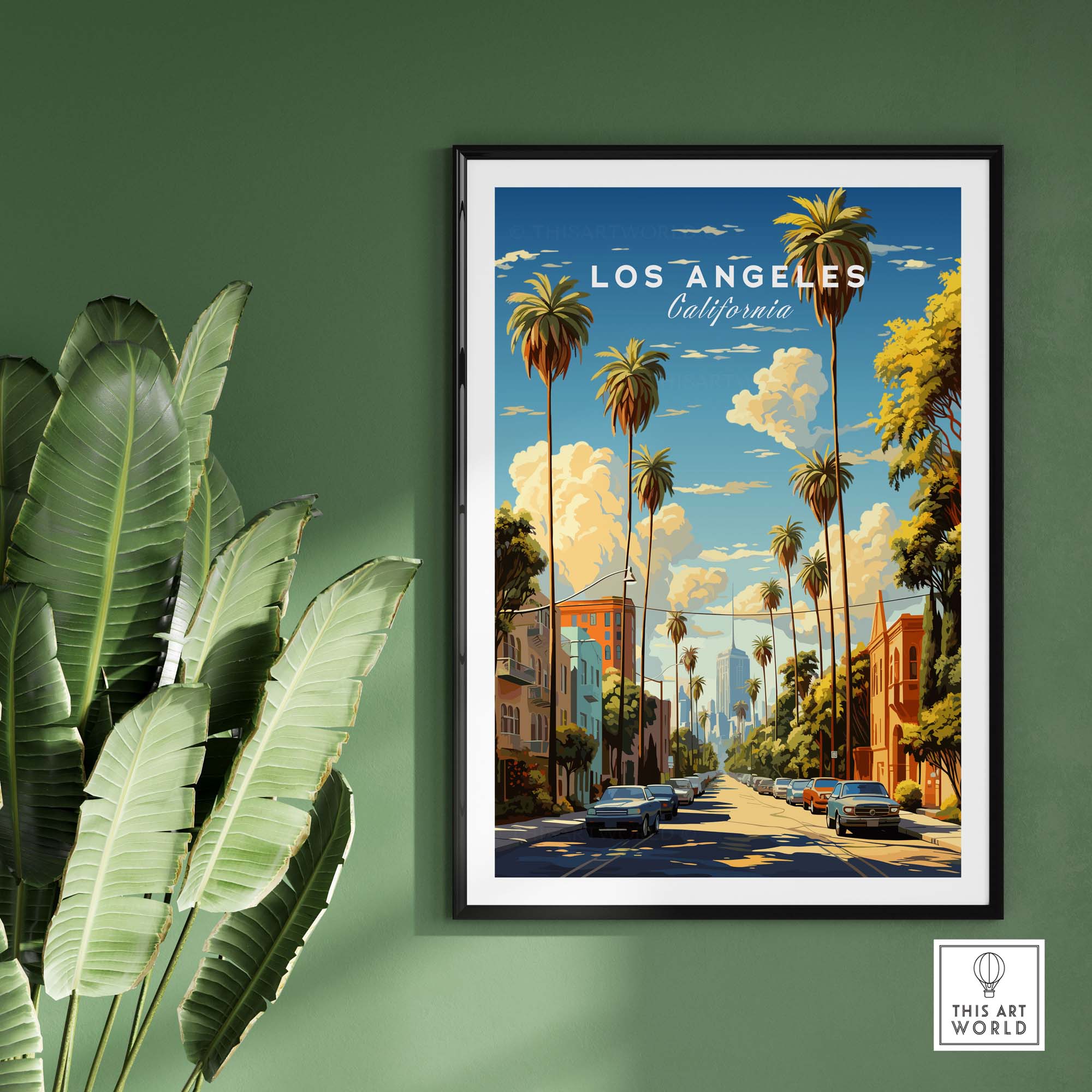 Los Angeles Poster exclusive at This Art World