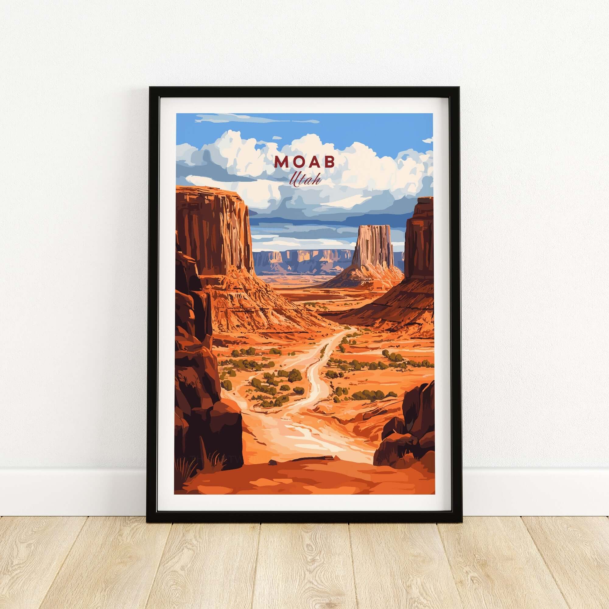 Moab Travel Print - Capture Utah’s Natural Beauty
