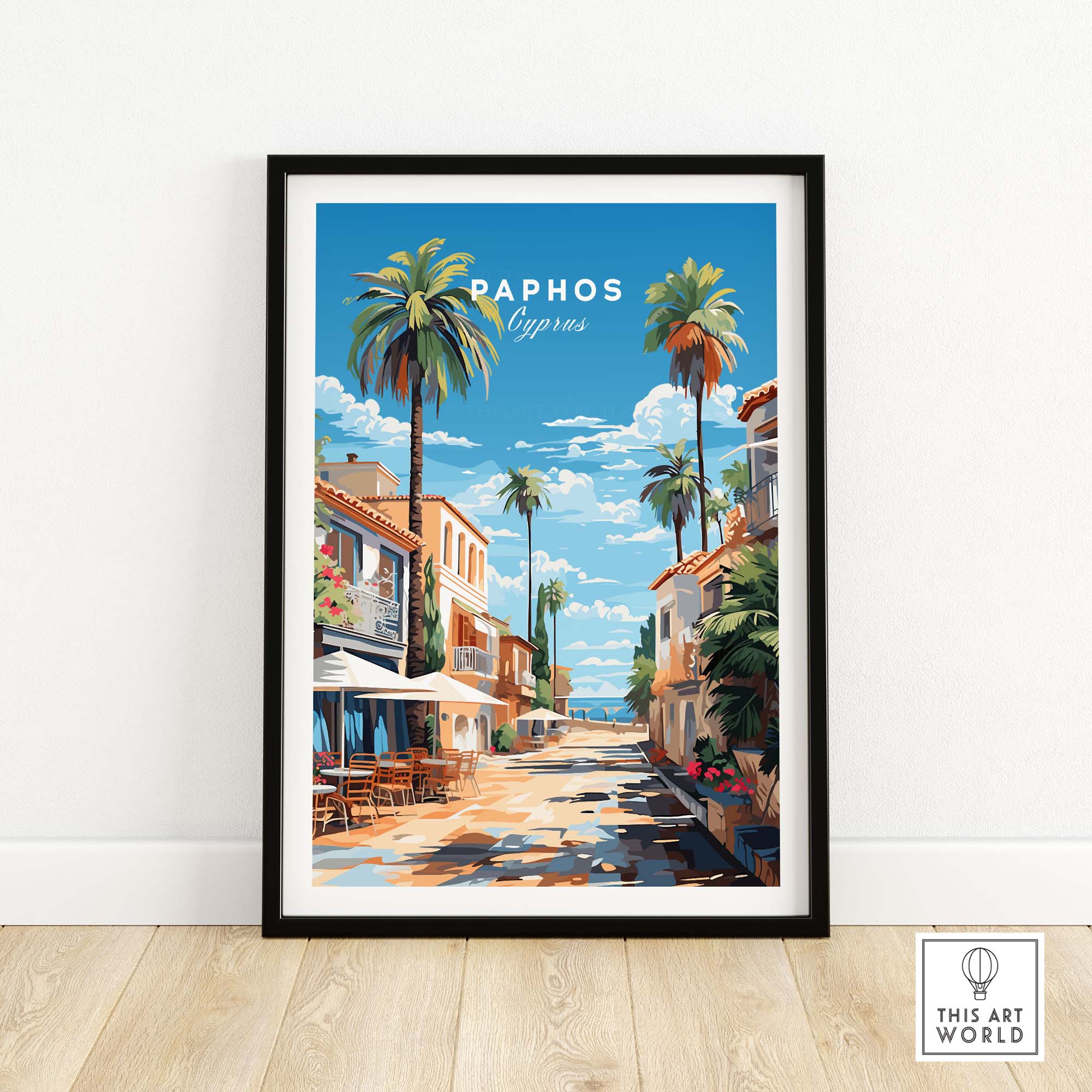 Paphos Print - Cyprus Wall Art for Your Space – This Art World