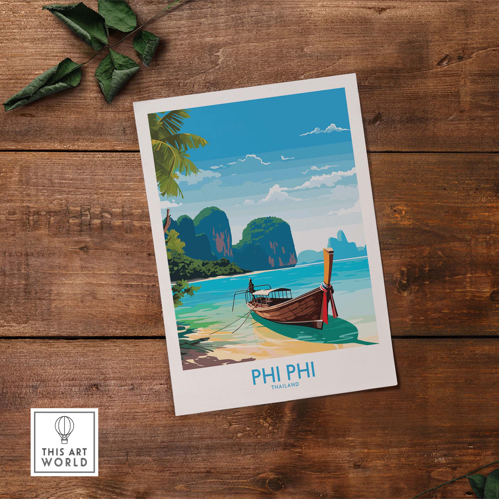 Phi Phi Poster Thailand exclusive at This Art World