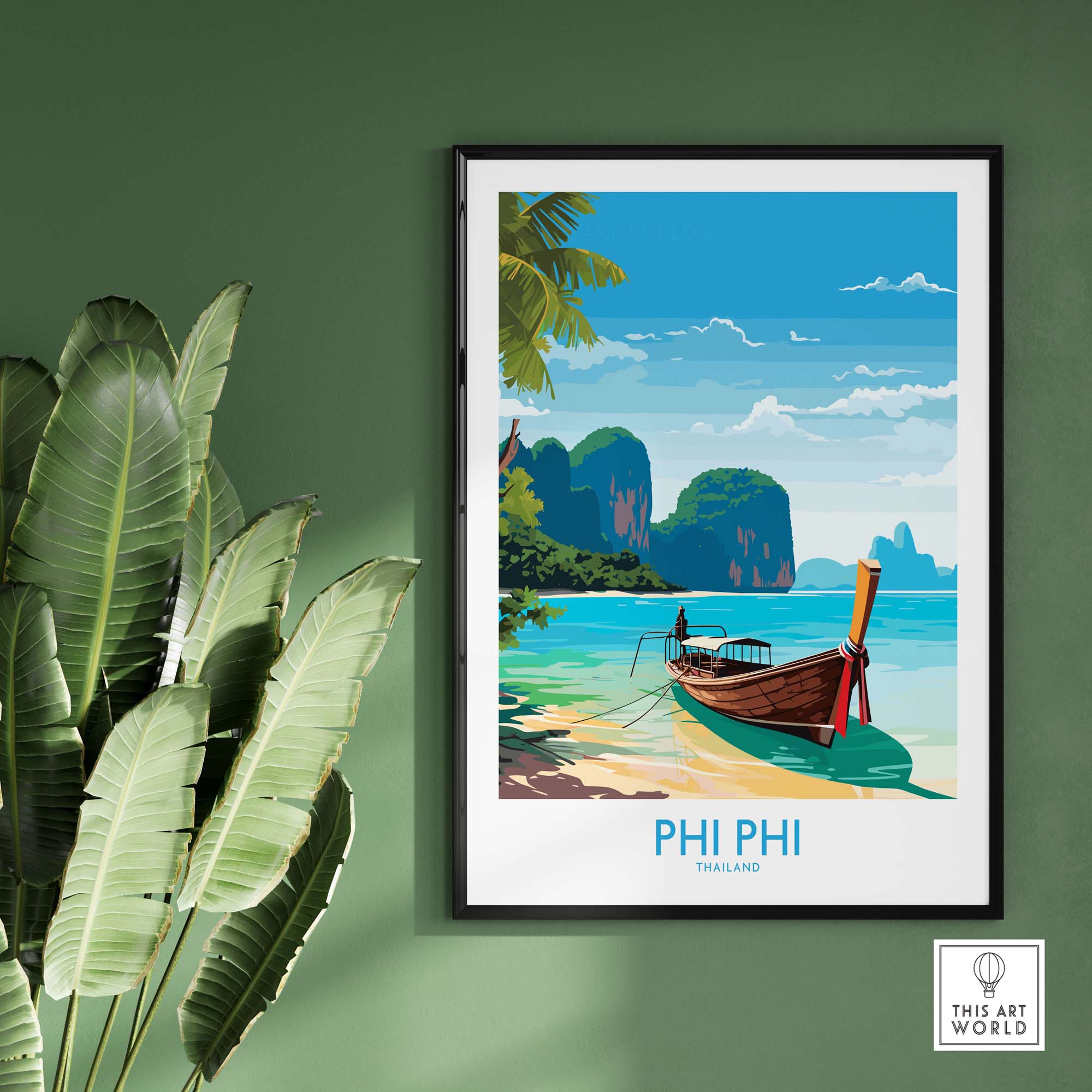 Phi Phi Poster Thailand exclusive at This Art World