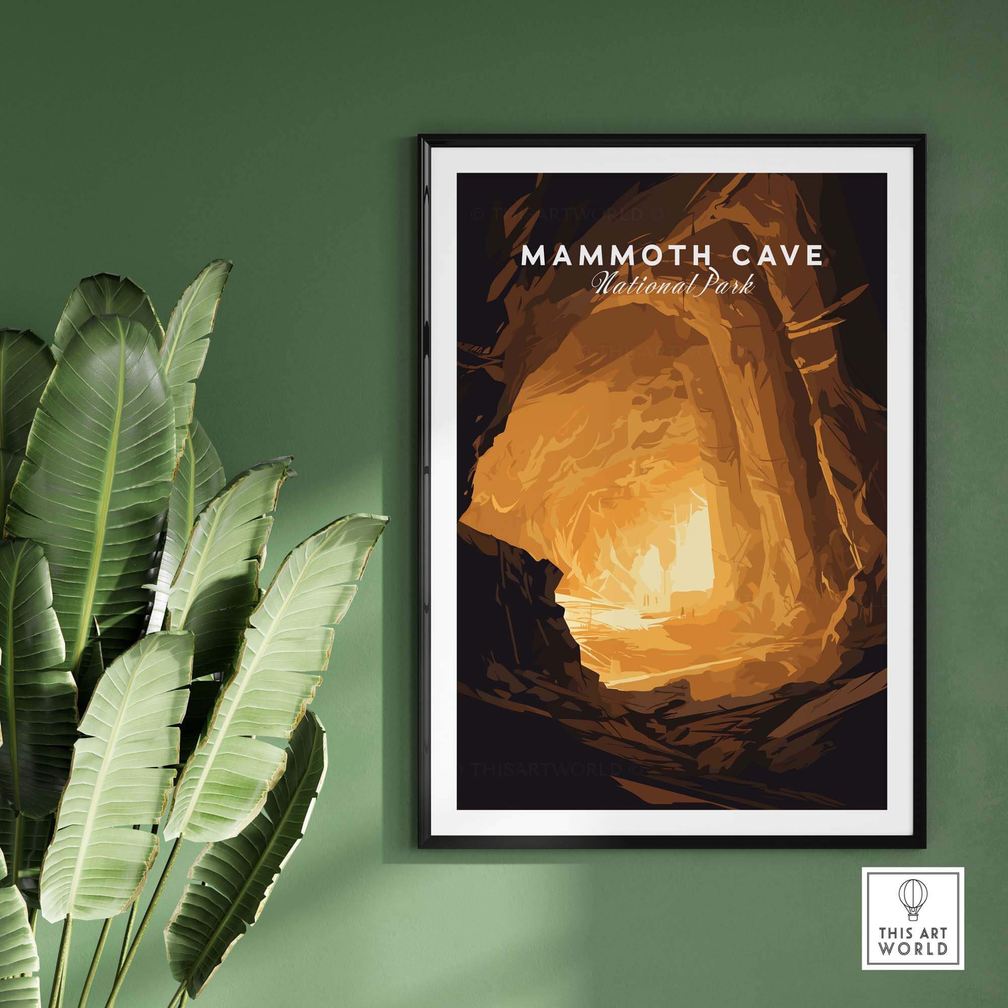 Mammoth Cave Poster - National Park Wall Art