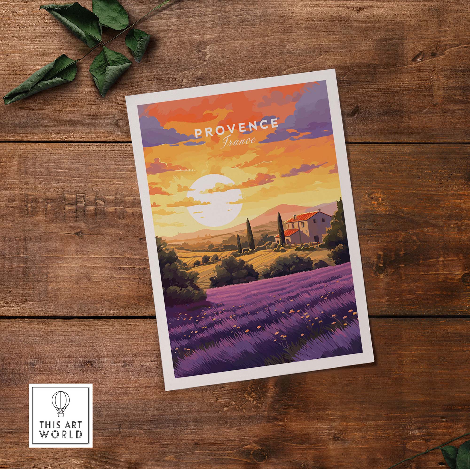 Provence Poster exclusive at This Art World