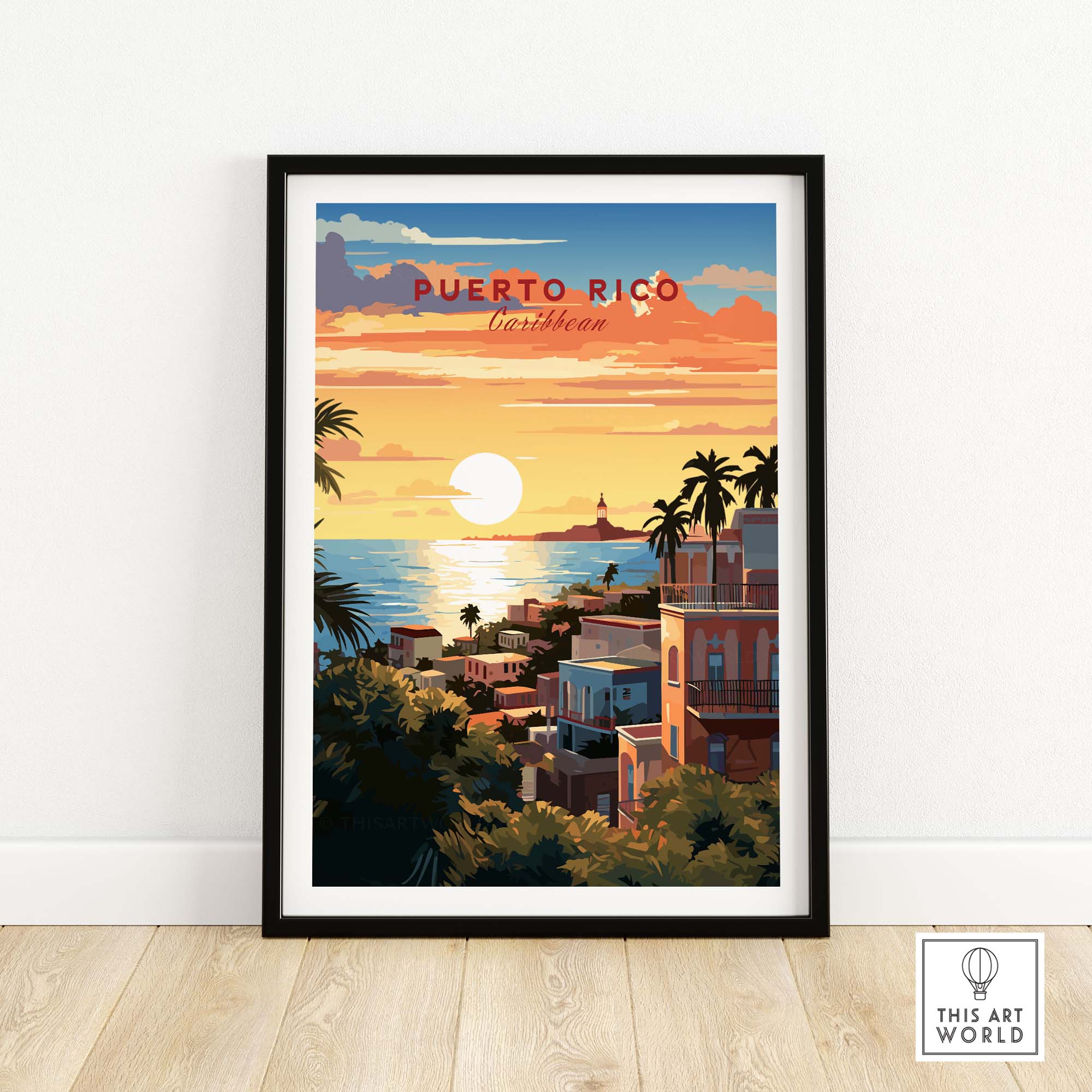 Stunning Puerto Rico Art Print for Your Space – This Art World