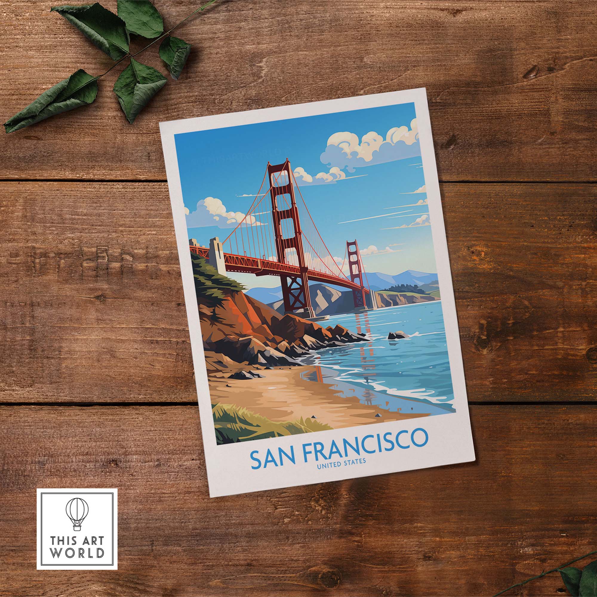 San Francisco Poster exclusive at This Art World