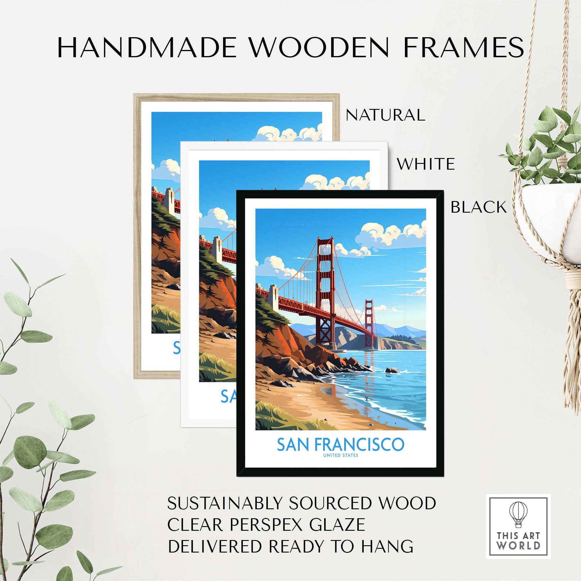 San Francisco Poster exclusive at This Art World