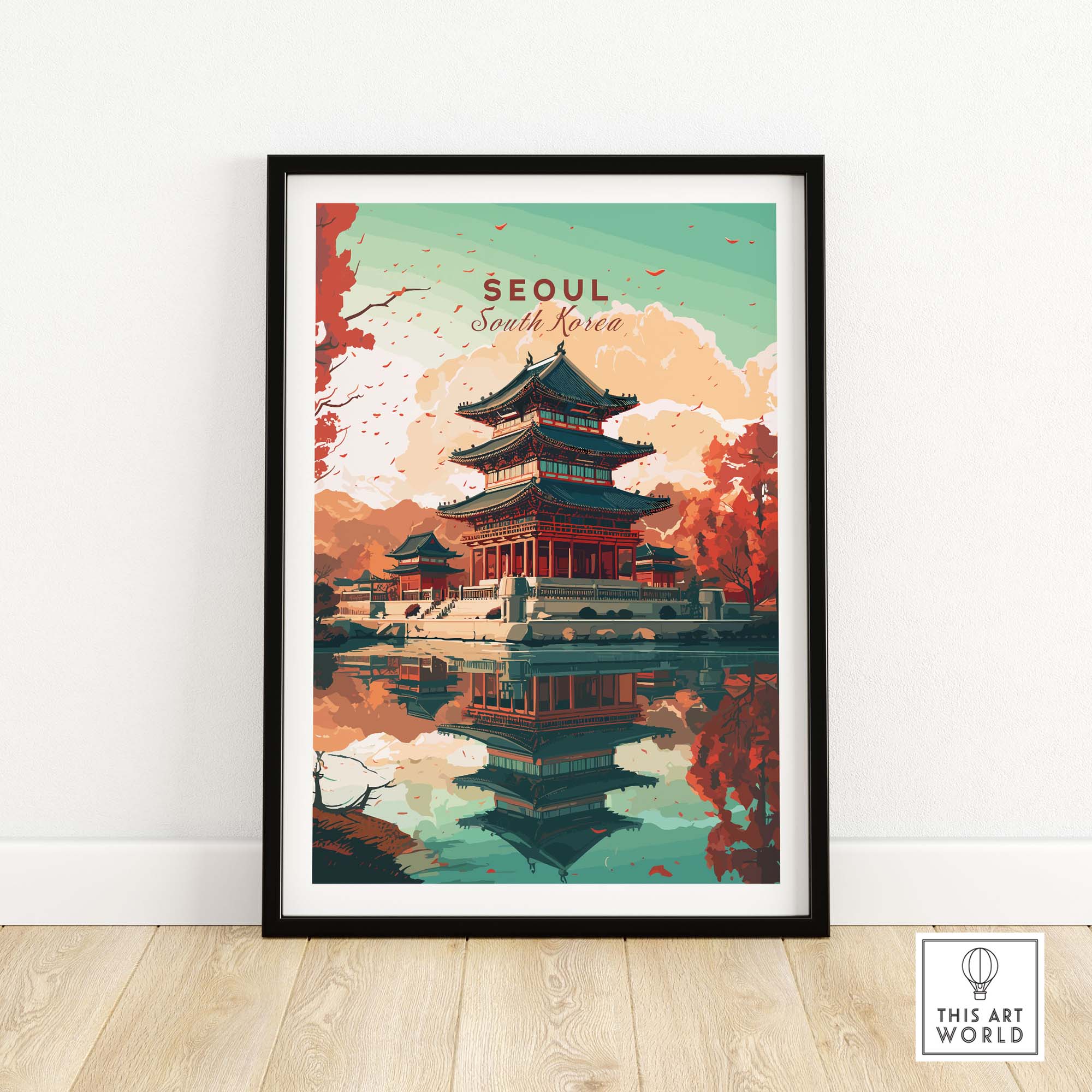 Stunning Seoul Poster for Travel Lovers – This Art World