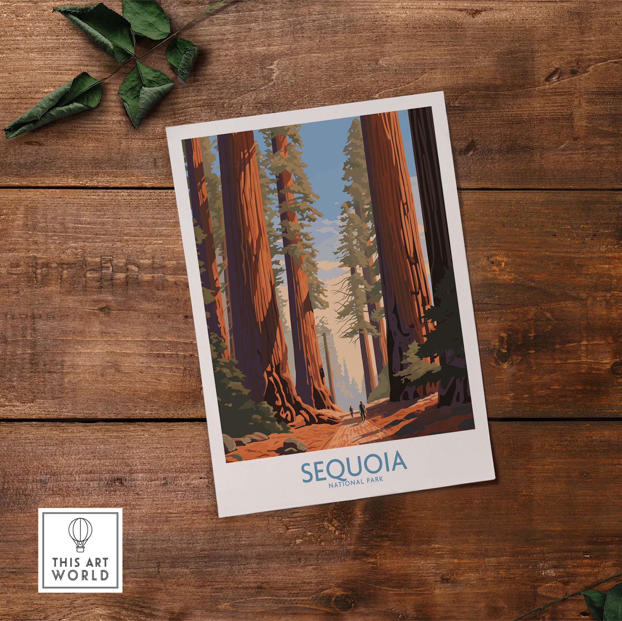 Sequoia Print | National Park exclusive at This Art World