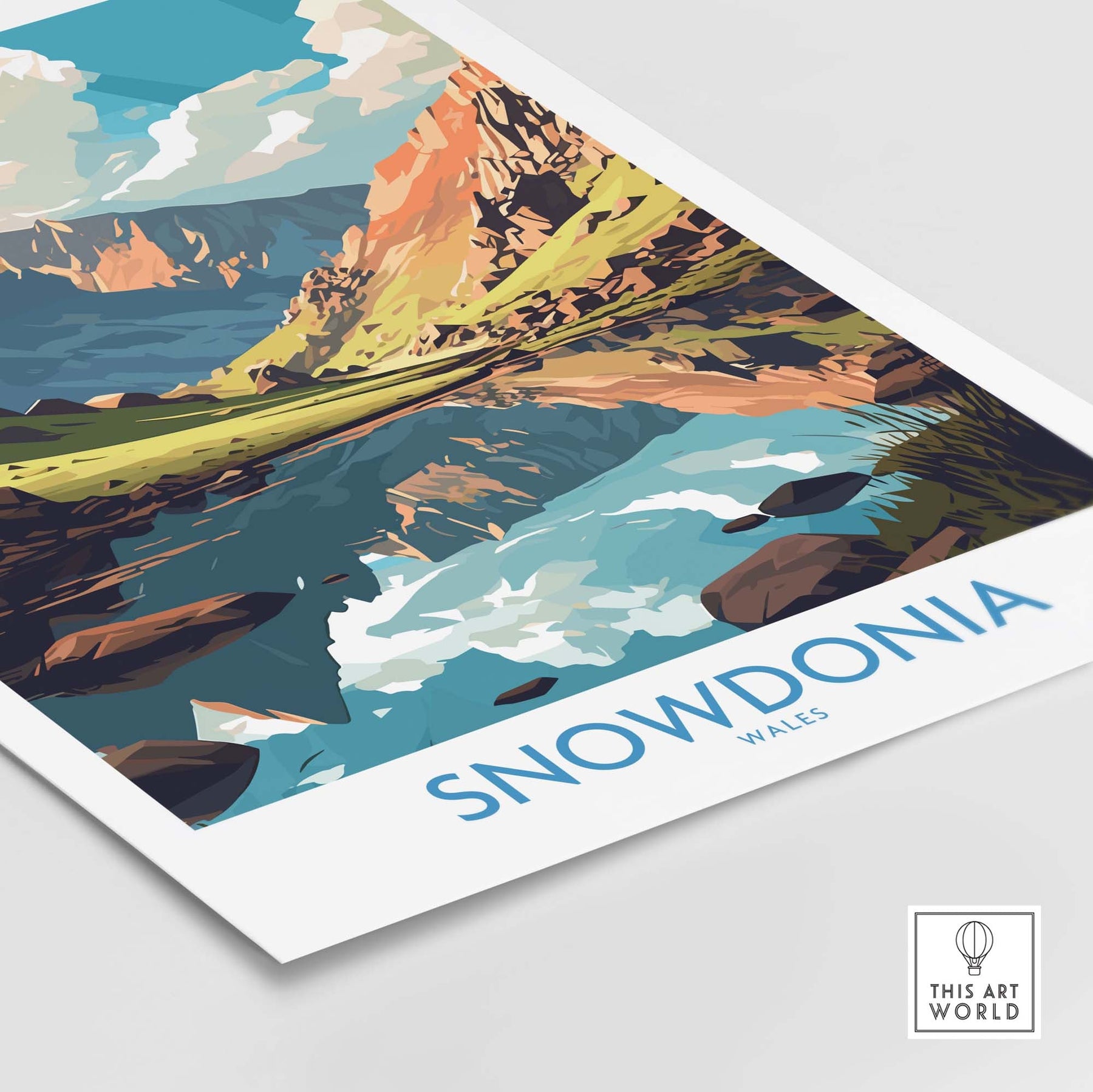 Snowdonia National Park Poster – Breathtaking Scenery – This Art World