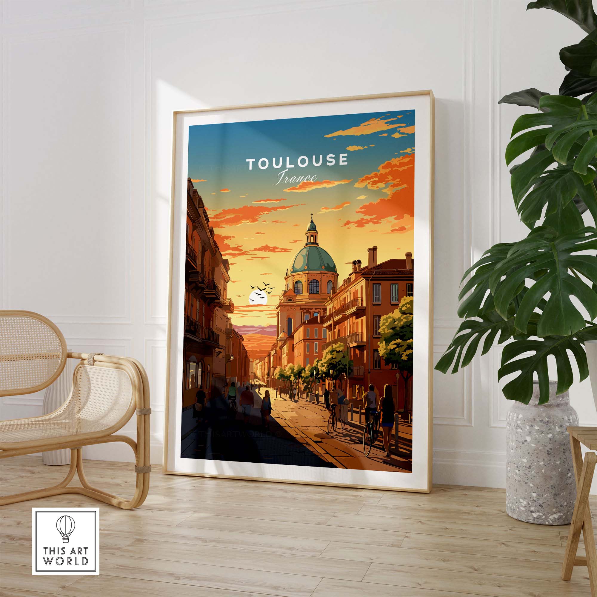 Toulouse Poster exclusive at This Art World